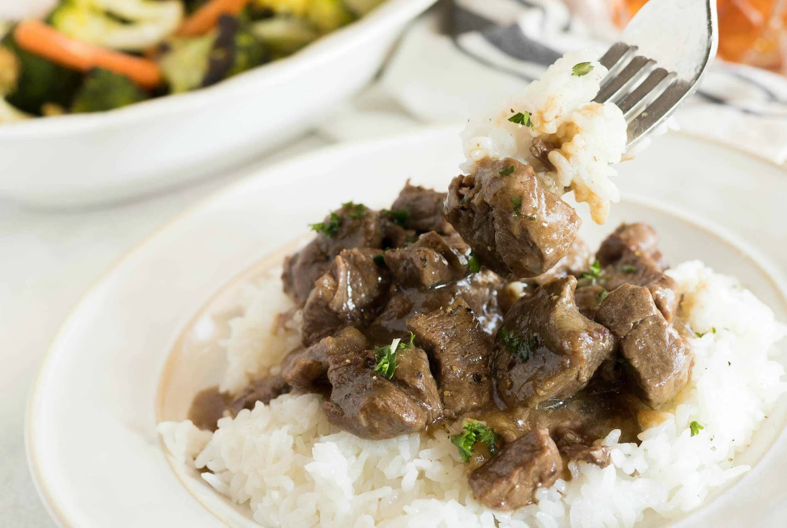 Stewed Beef and Gravy