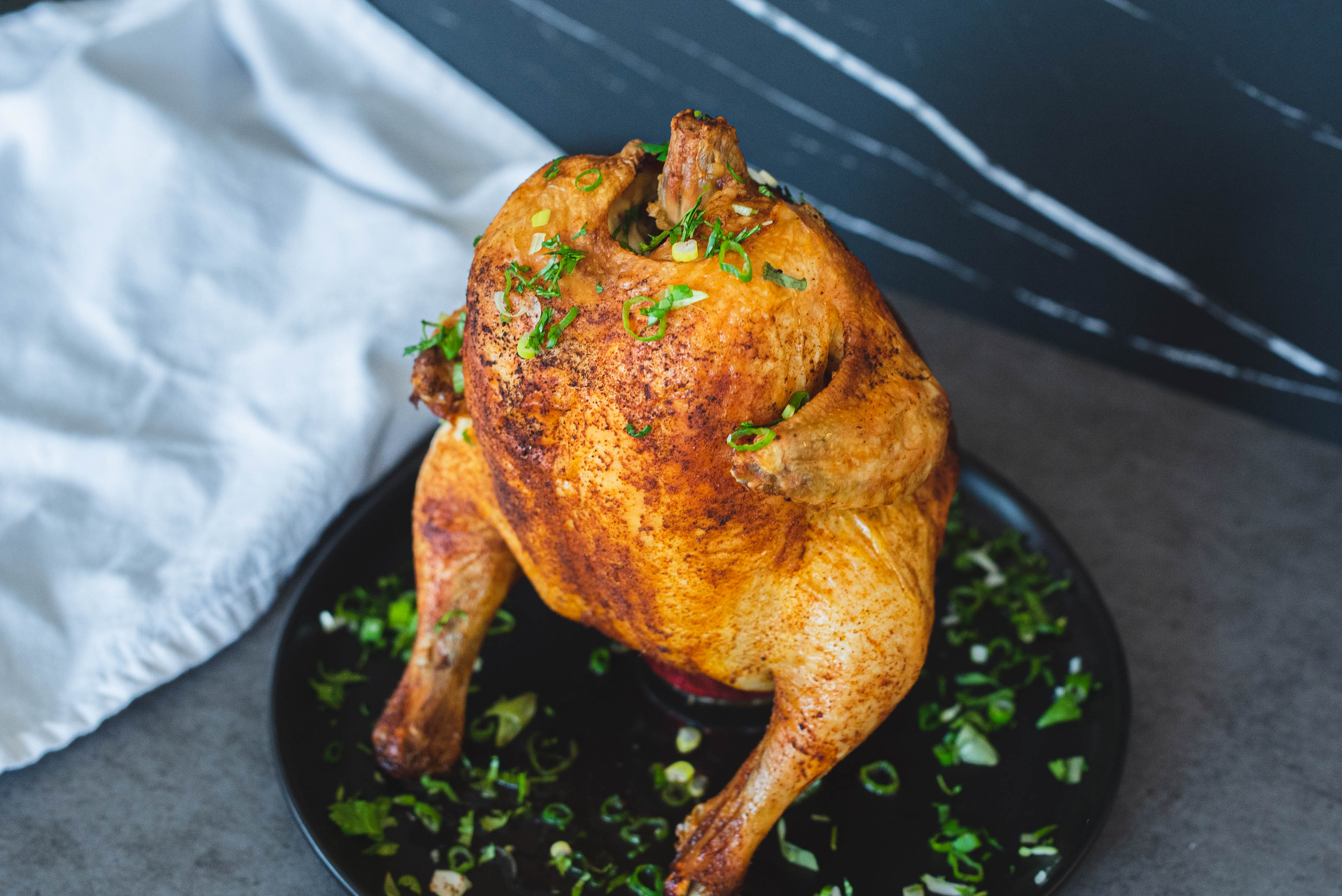 Beer-Roasted Chicken