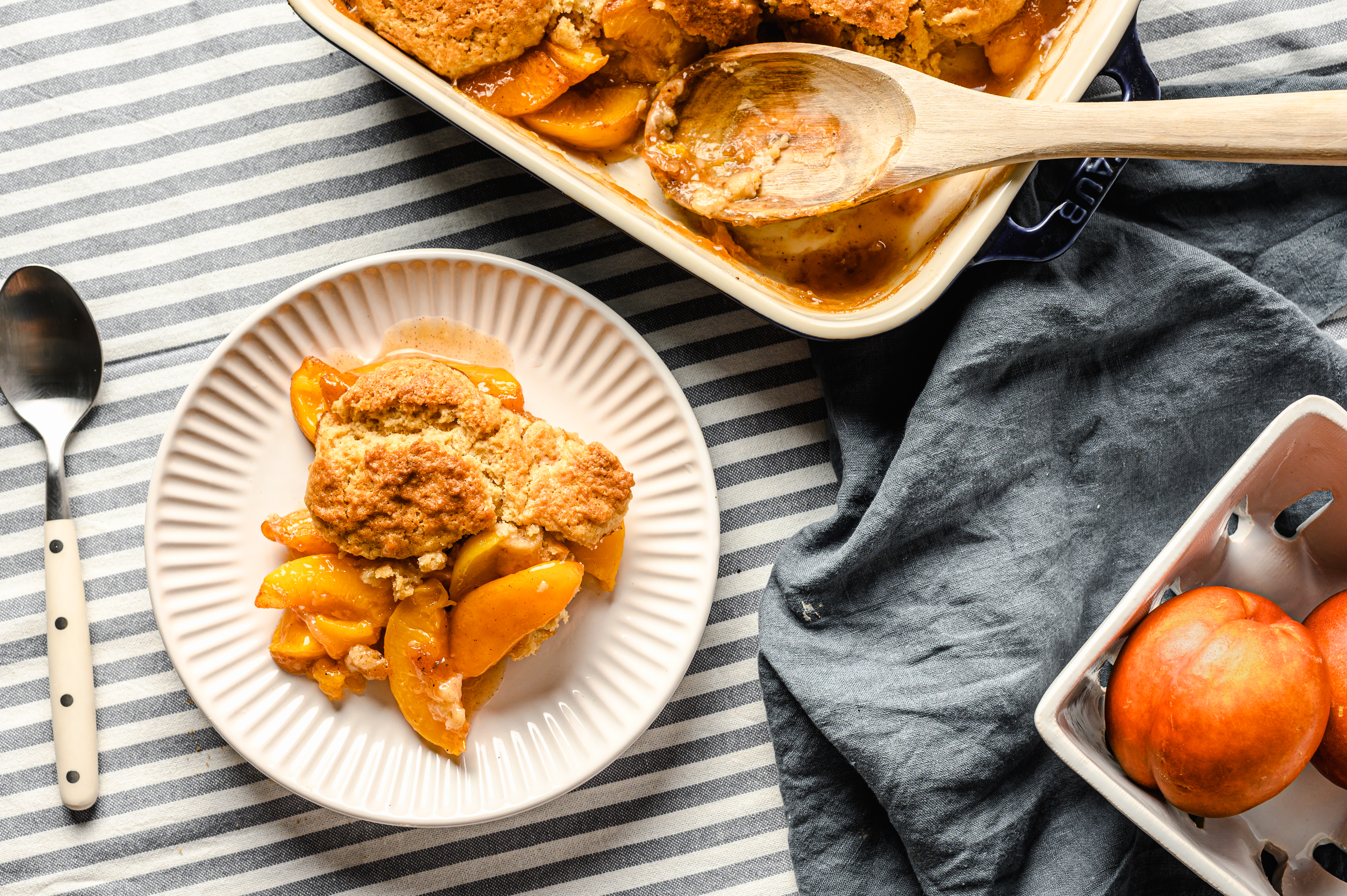 Southern Peach Cobbler