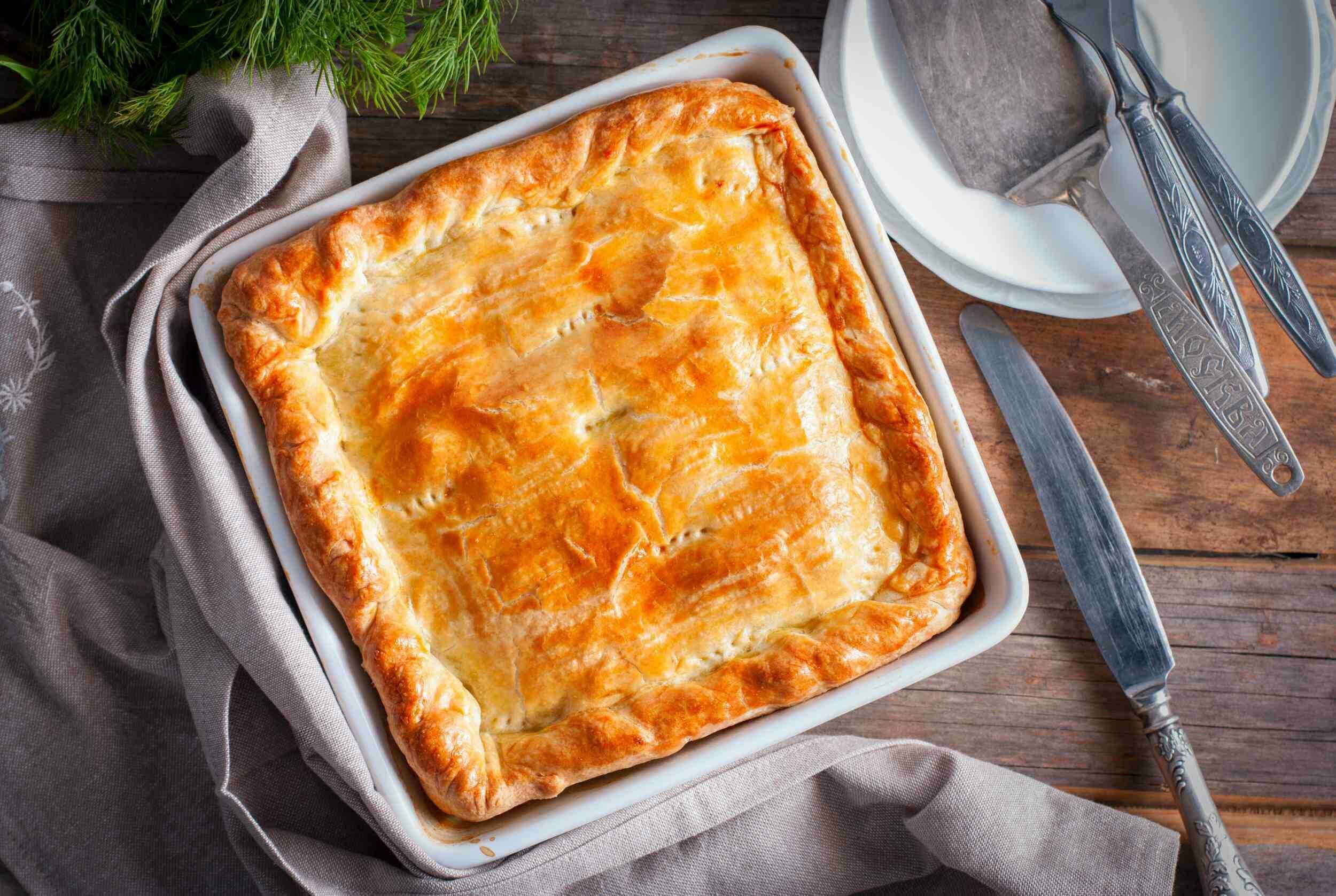 Puff Pastry Chicken Pot Pie