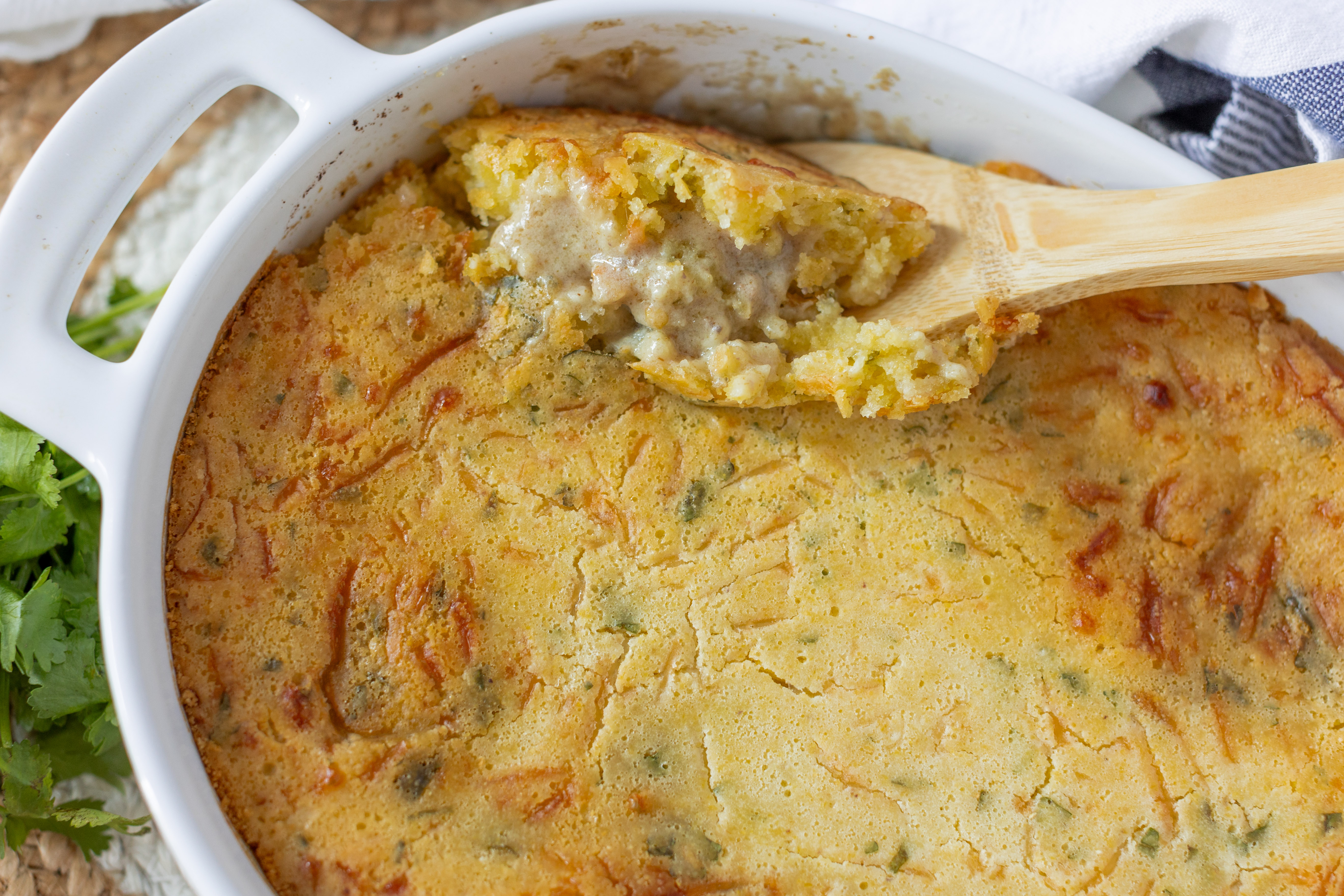 Tex-Mex Cornbread Crack