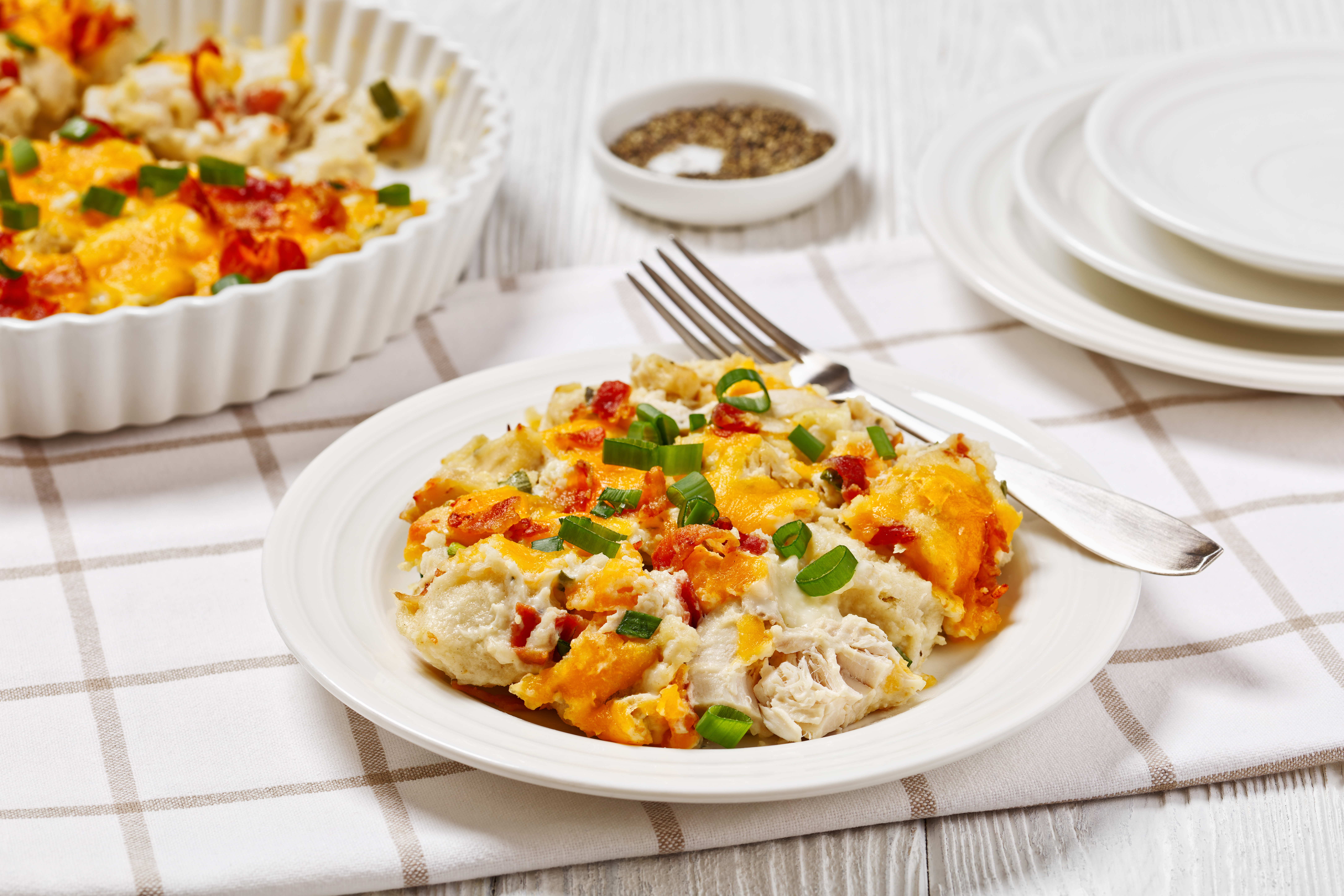 Loaded-Up Chicken Bake