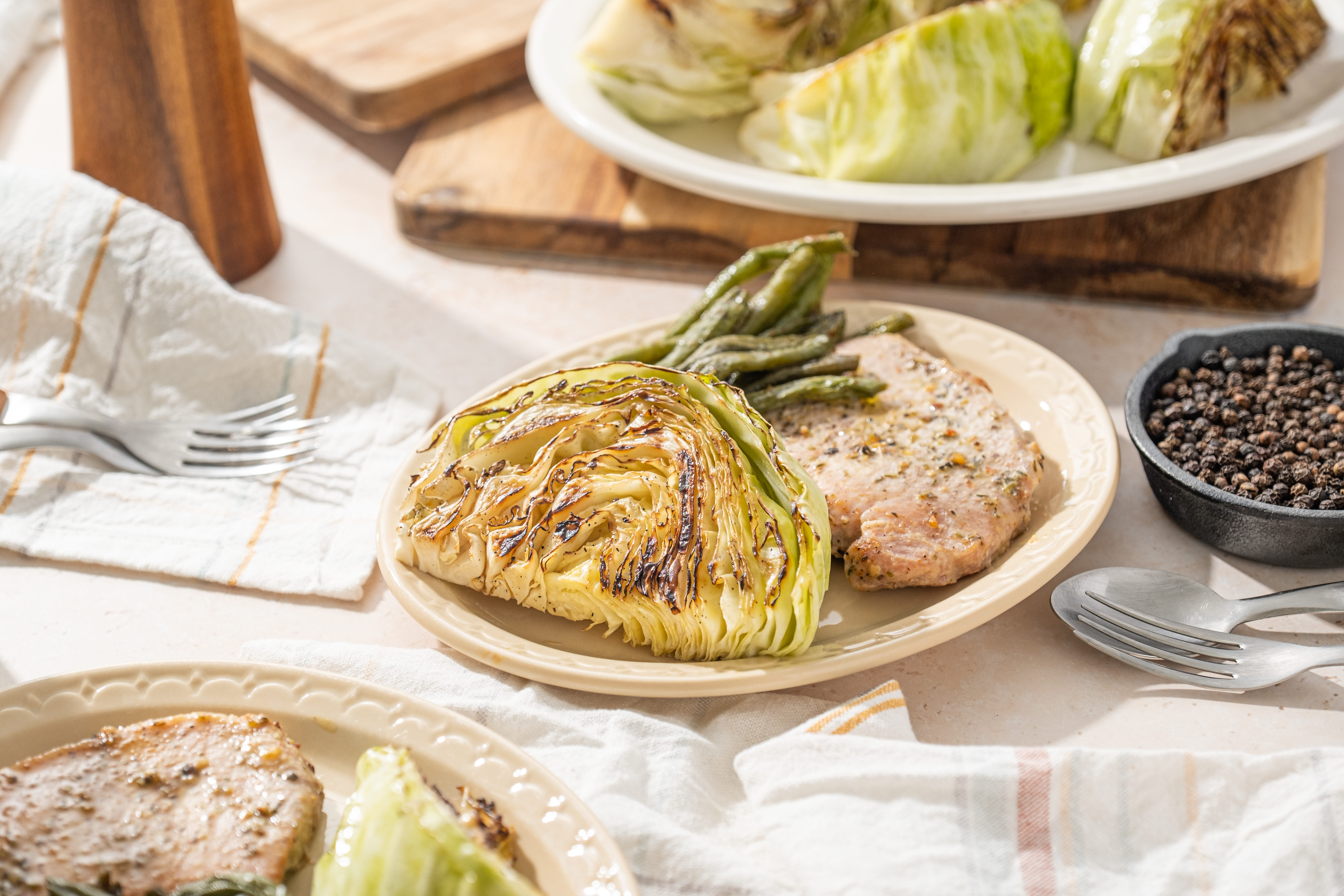 Grilled Cabbage