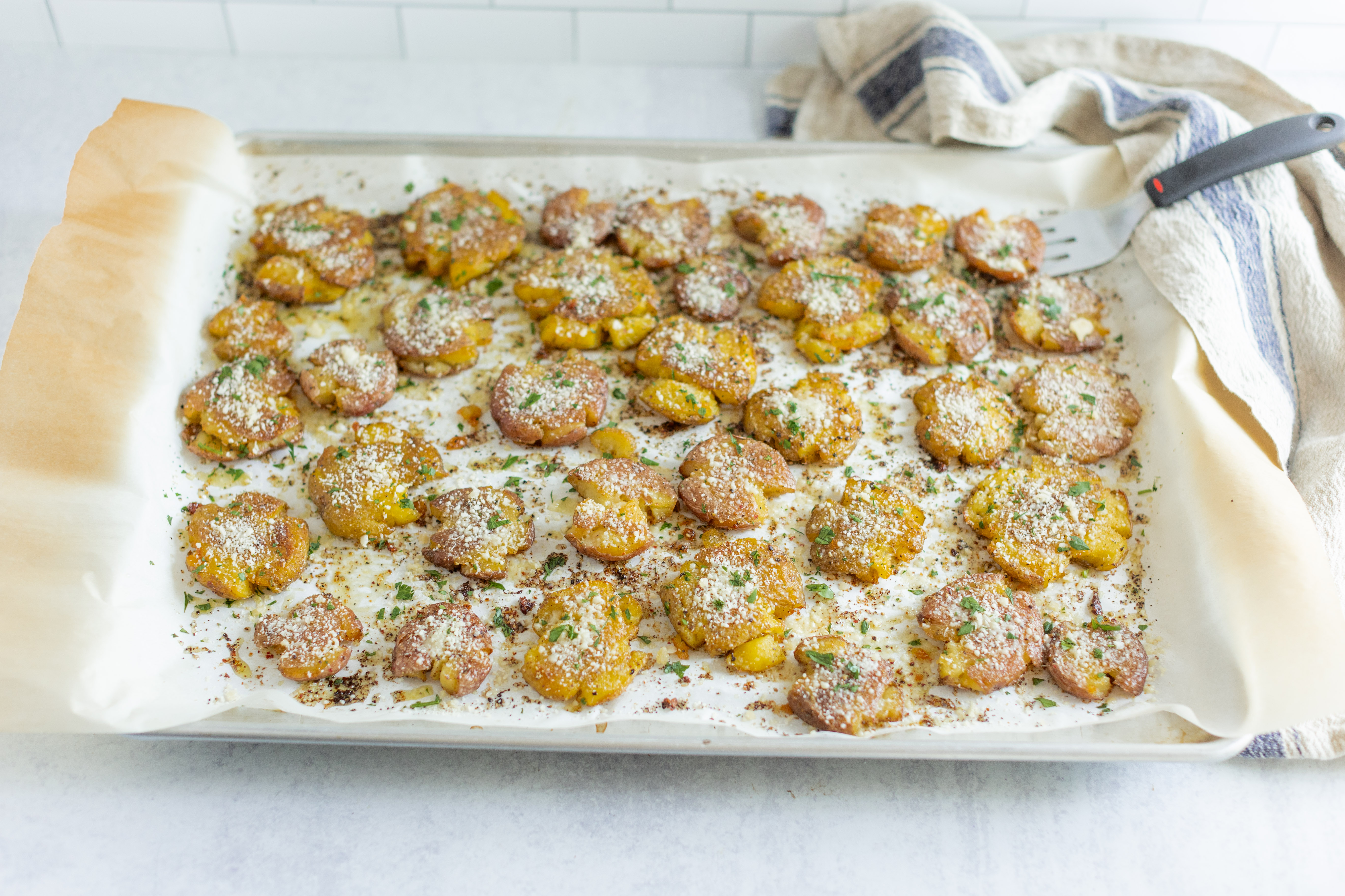 Killer Smashed Potatoes