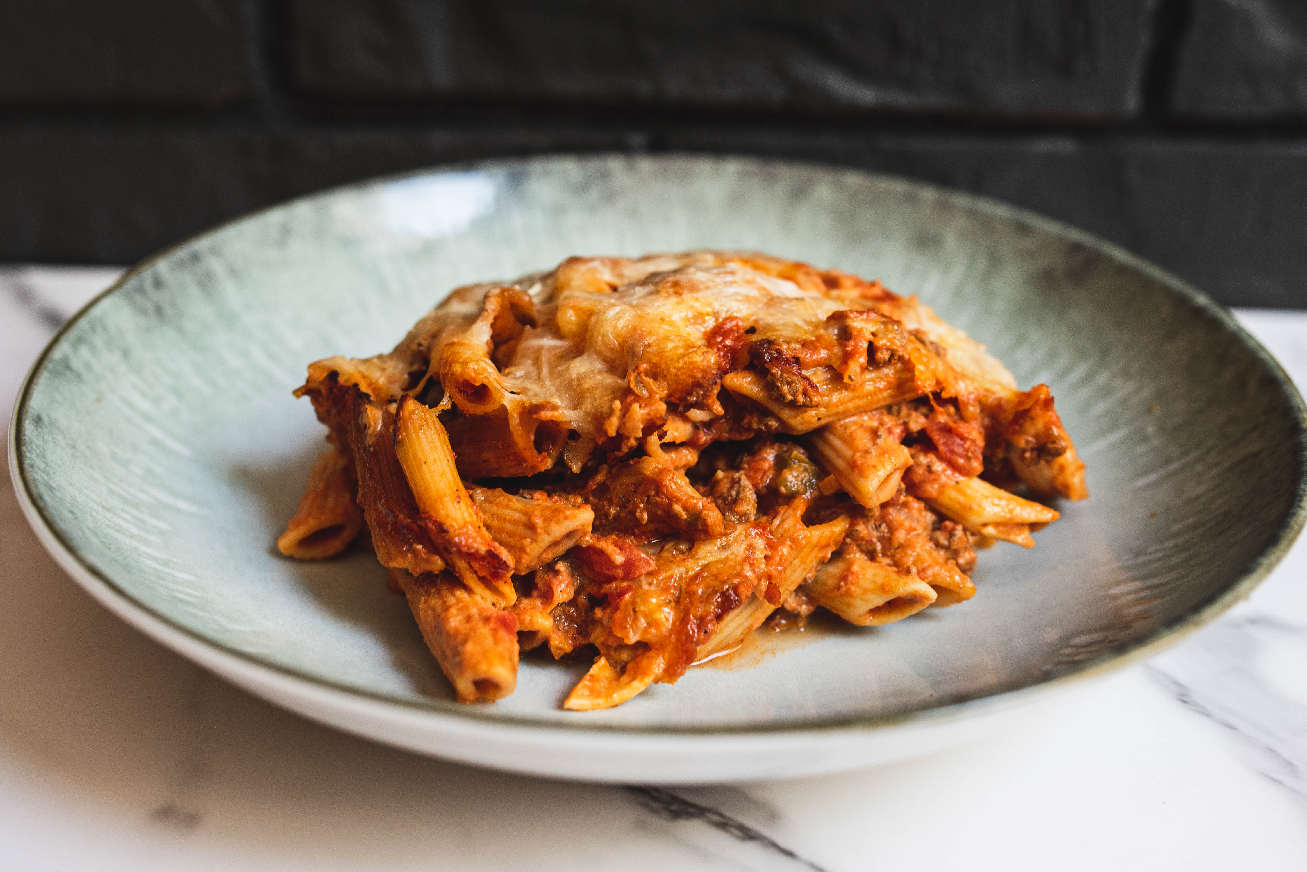Simple Mostaccioli Bake