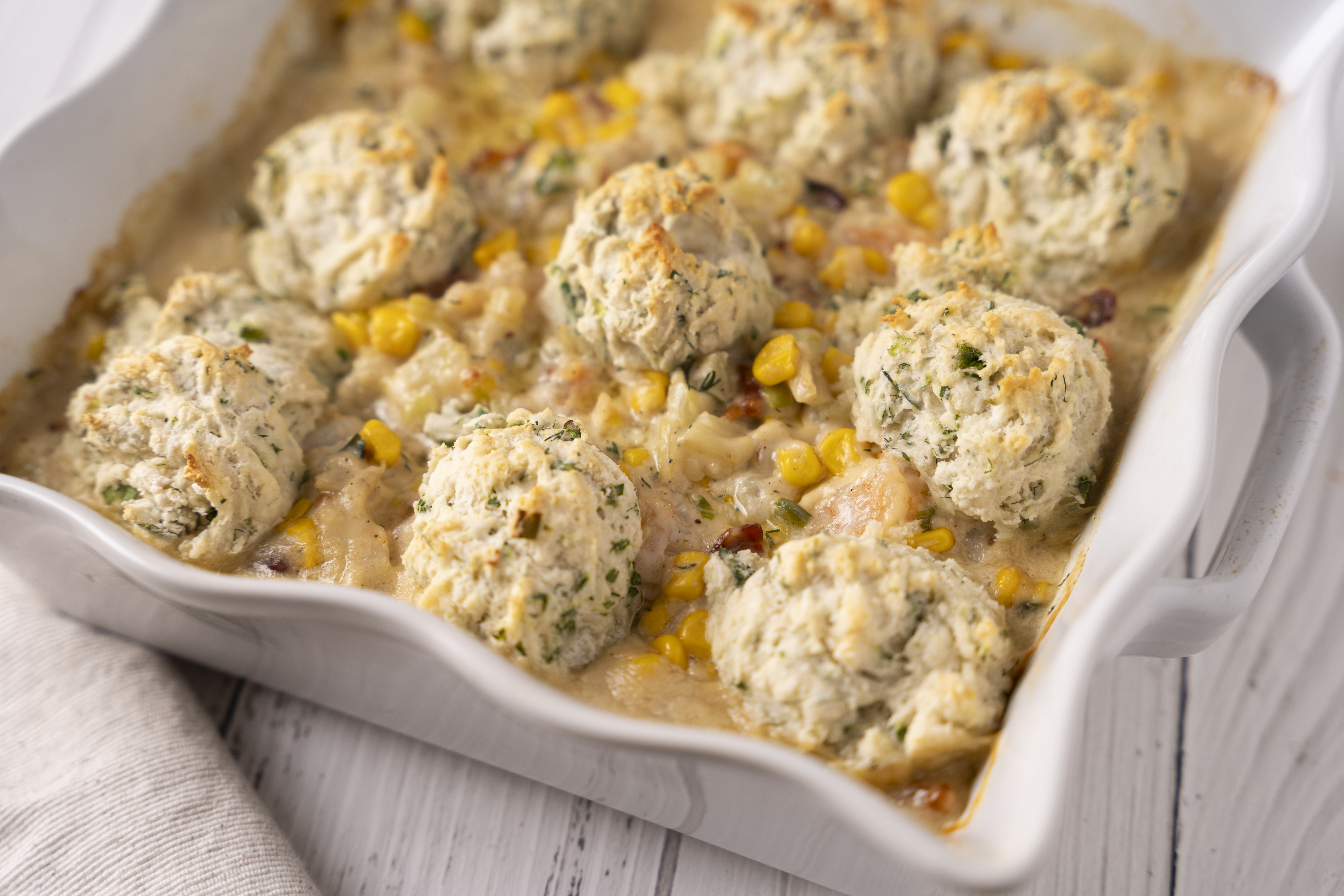 Chowder Biscuit Bake
