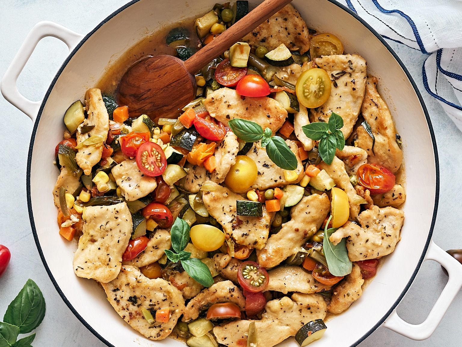 Chicken Primavera Skillet