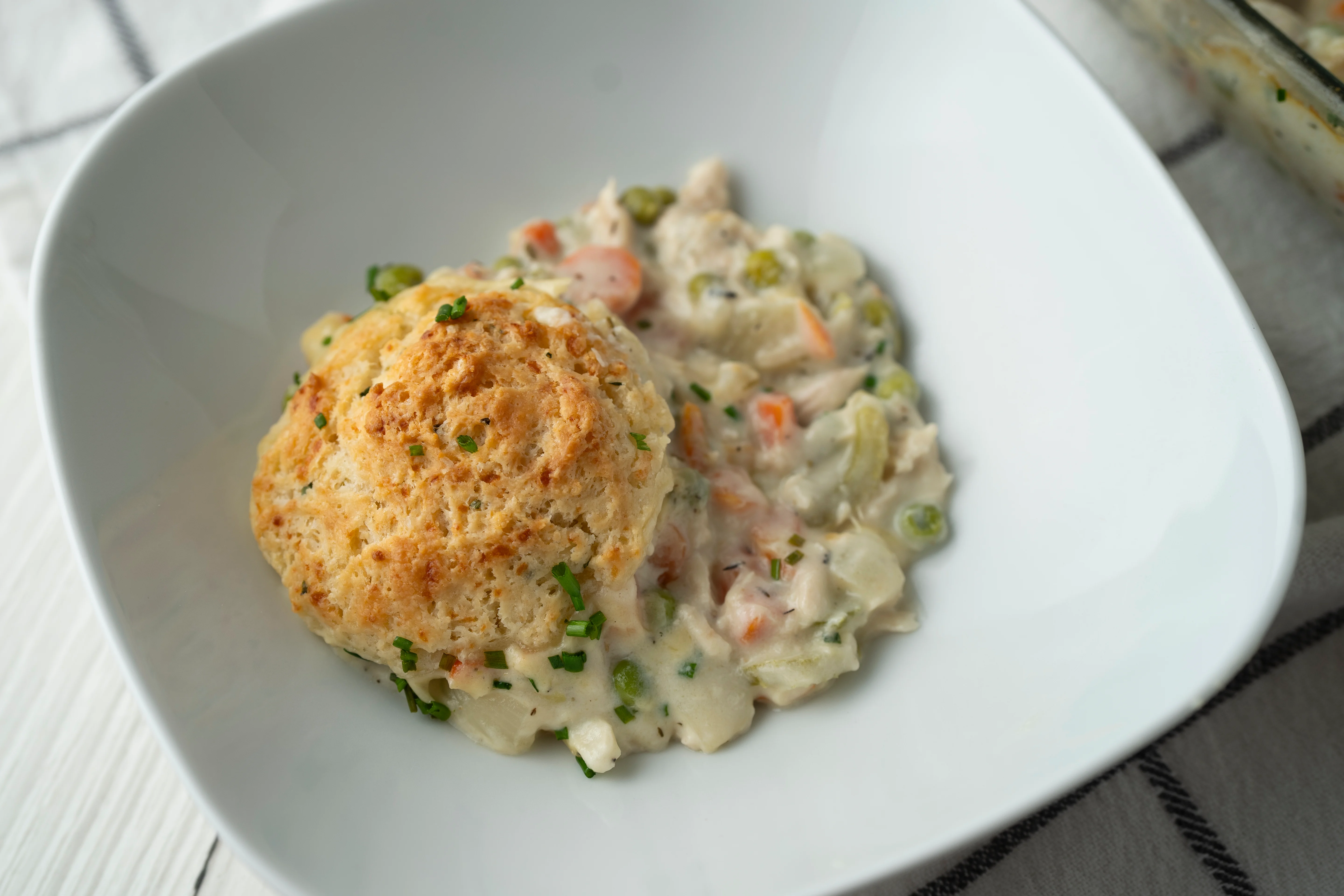 Homestyle Chicken Biscuit Bake