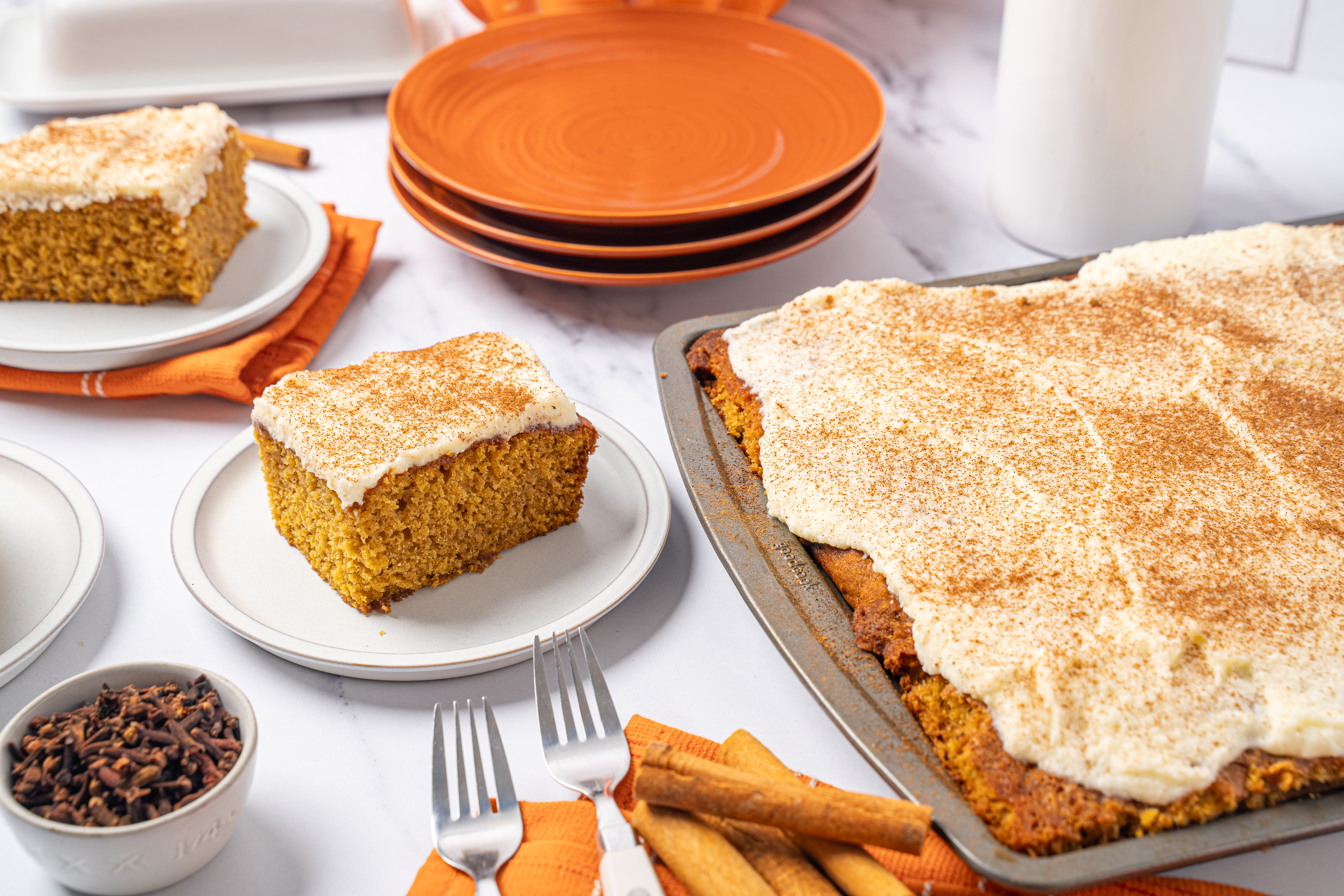 Thanksgiving Texas Sheet Cake