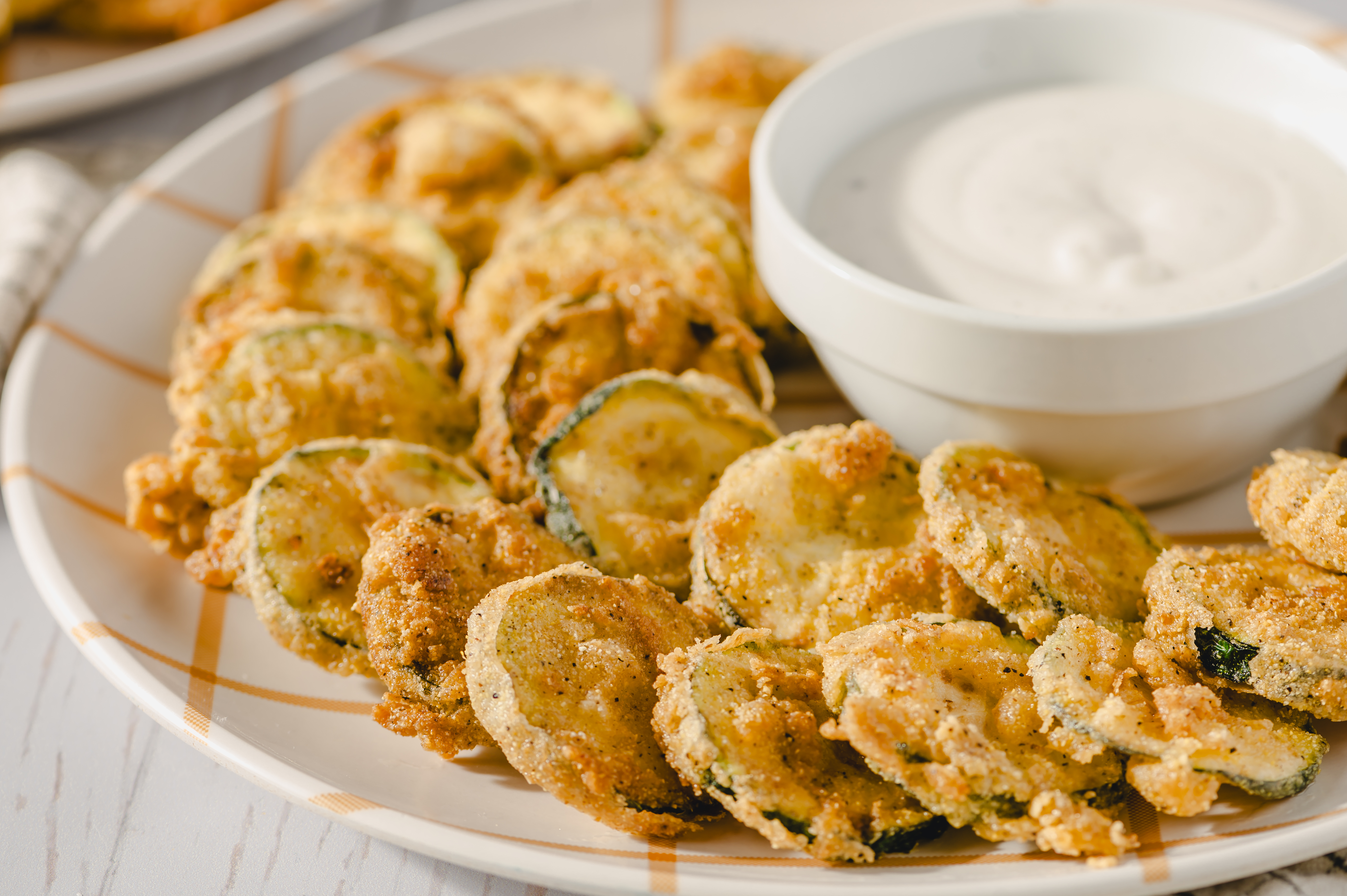 Crispy Fried Summer Squash