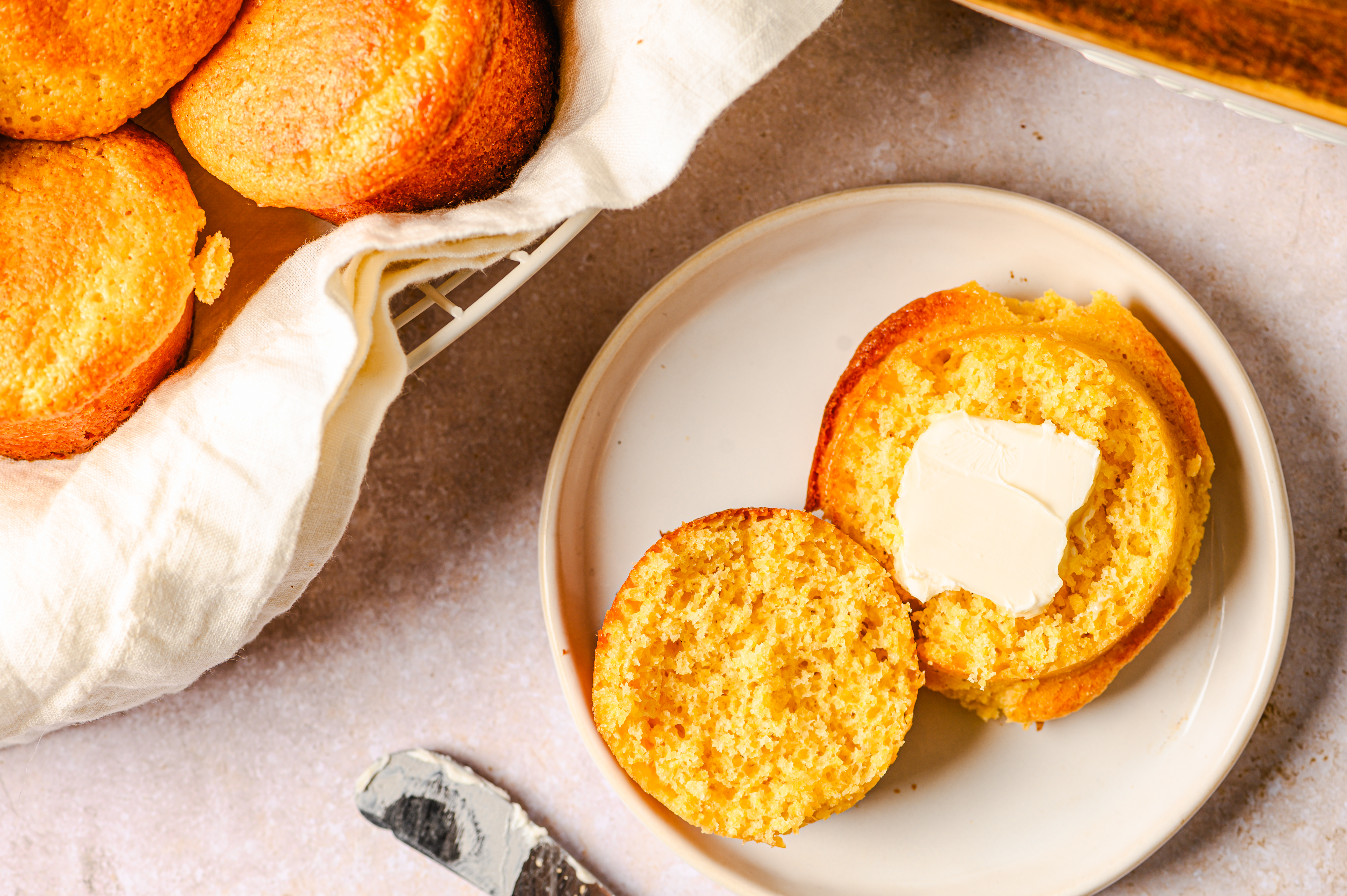 Honey Bear Cornbread