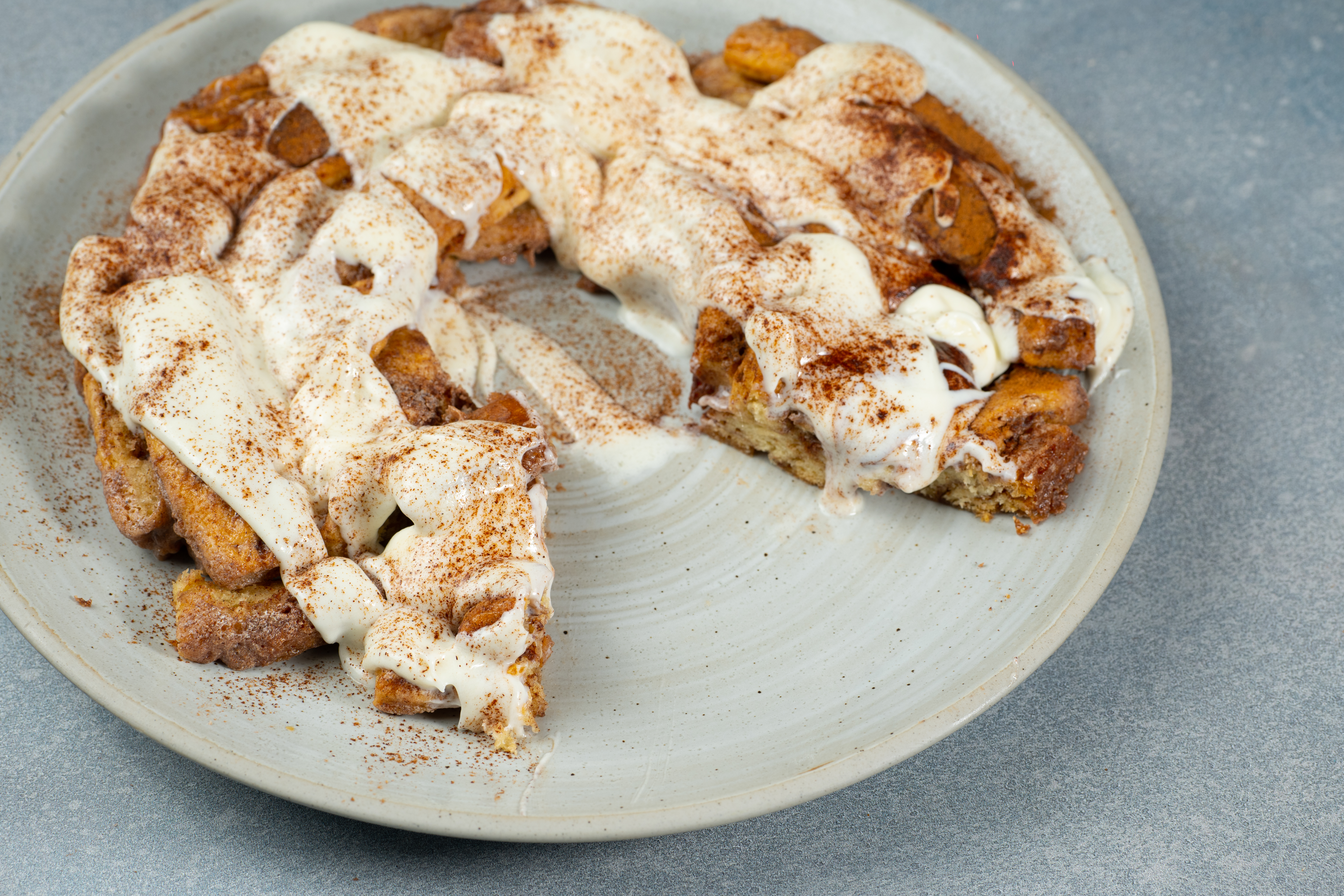 Gingerbread Monkey Bread