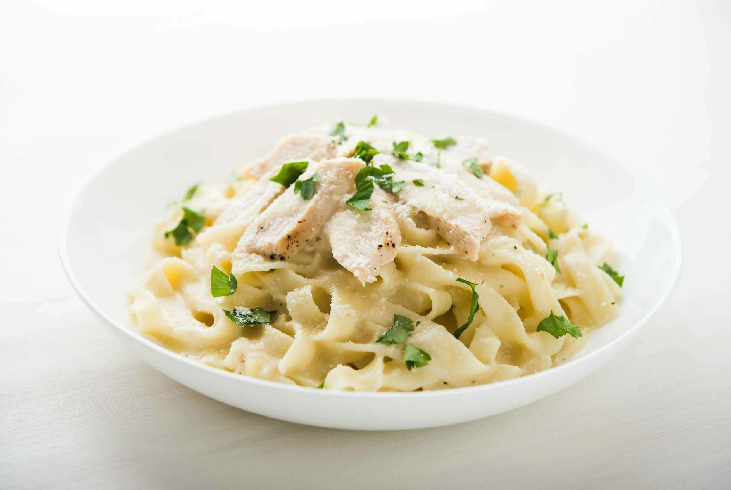 Fettuccine Alfredo With Chicken