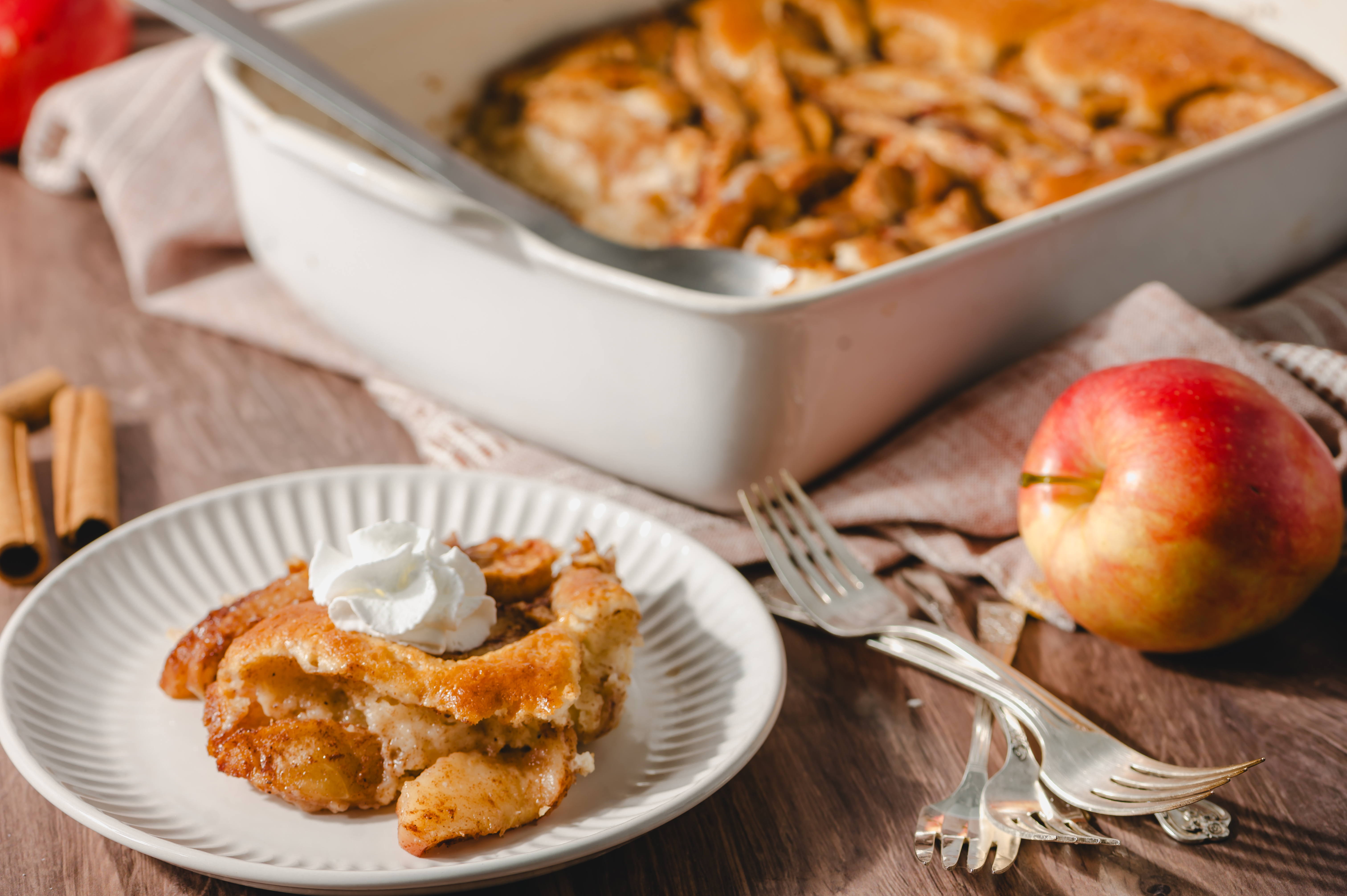 Homemade Apple Cobbler