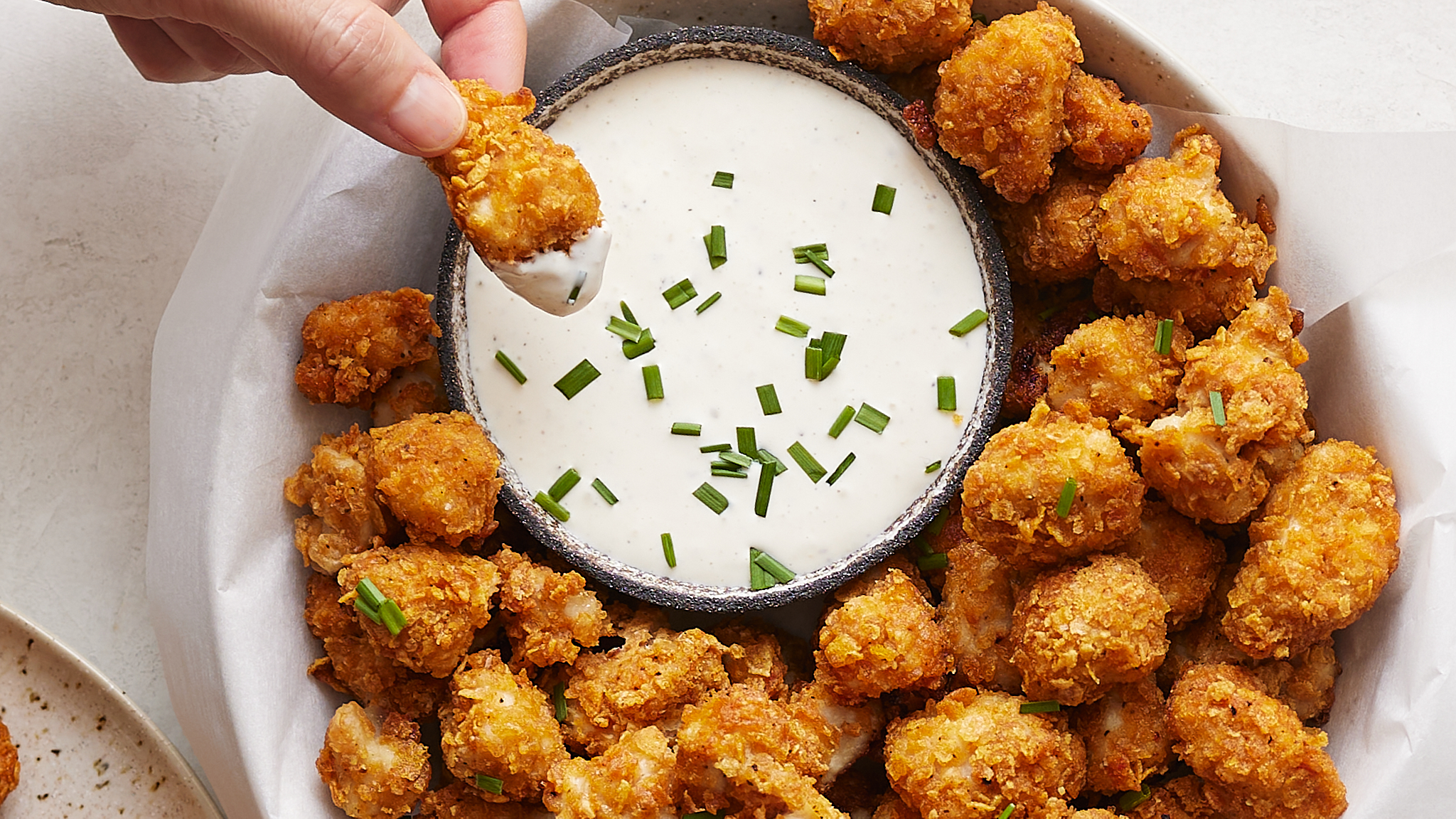Crunchy Popcorn Chicken