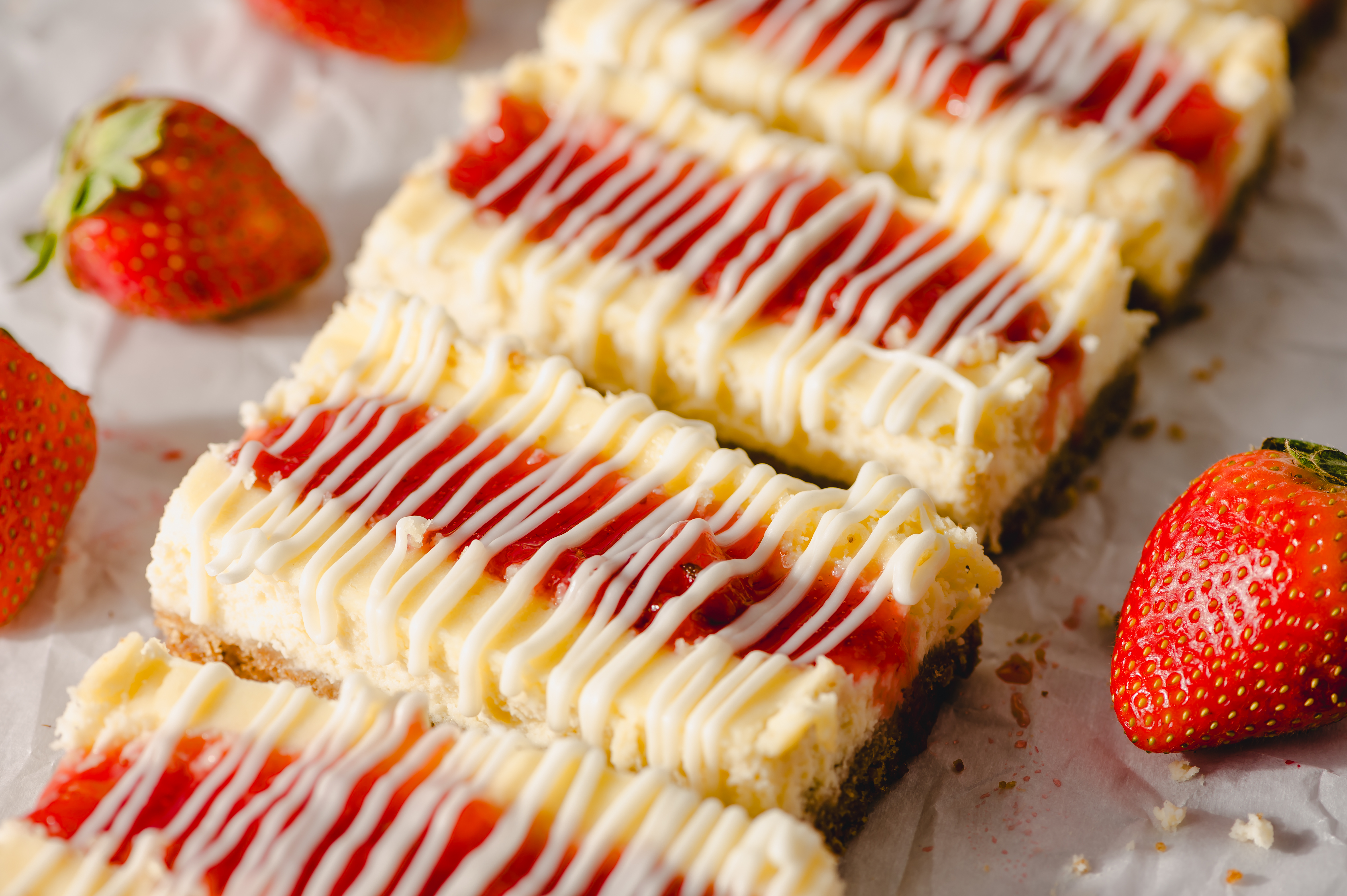 Strawberry Cheesecake Bars