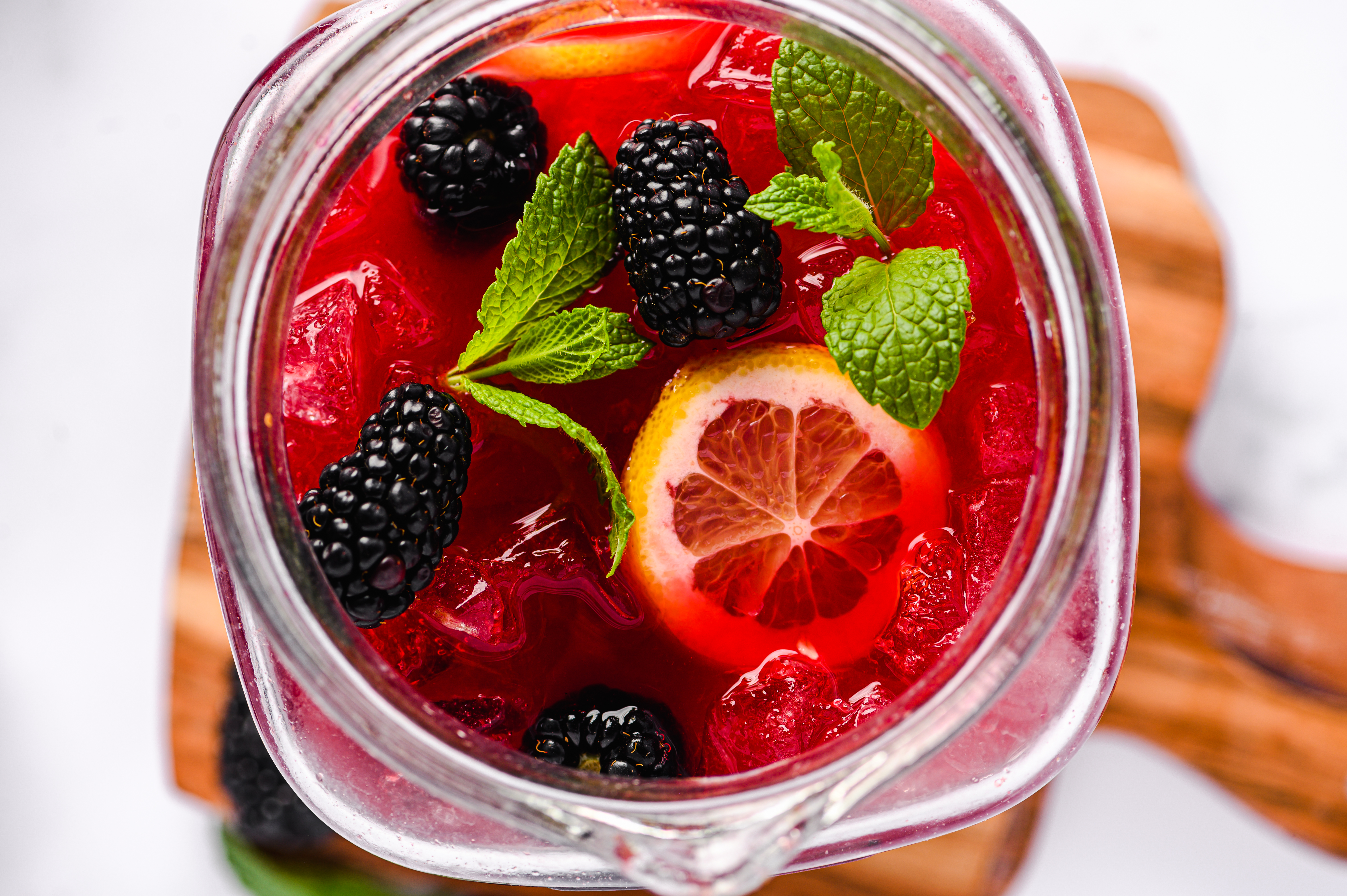 Blackberry Iced Tea | Mama's Cooking