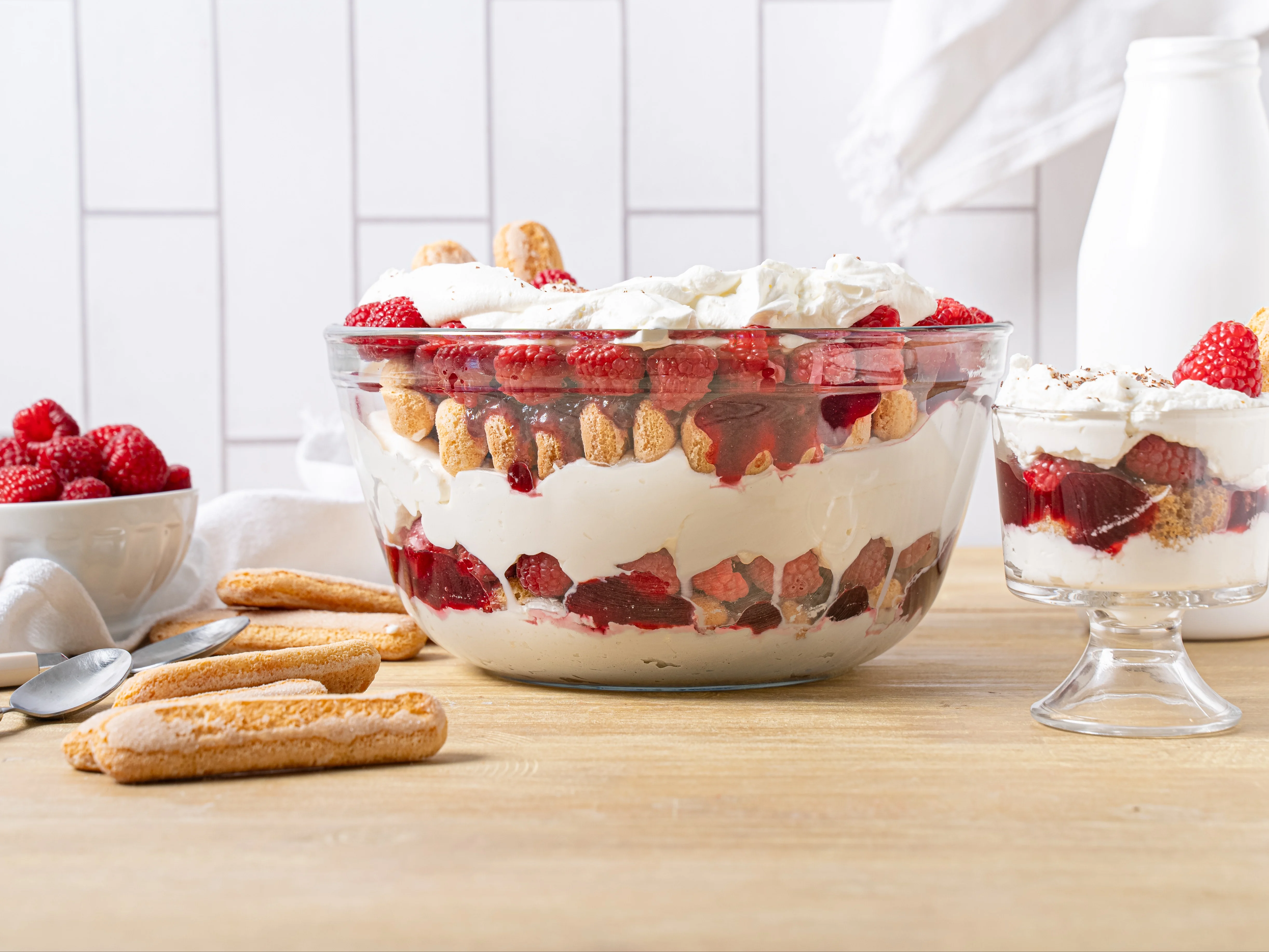 Raspberry Delight Tiramisu