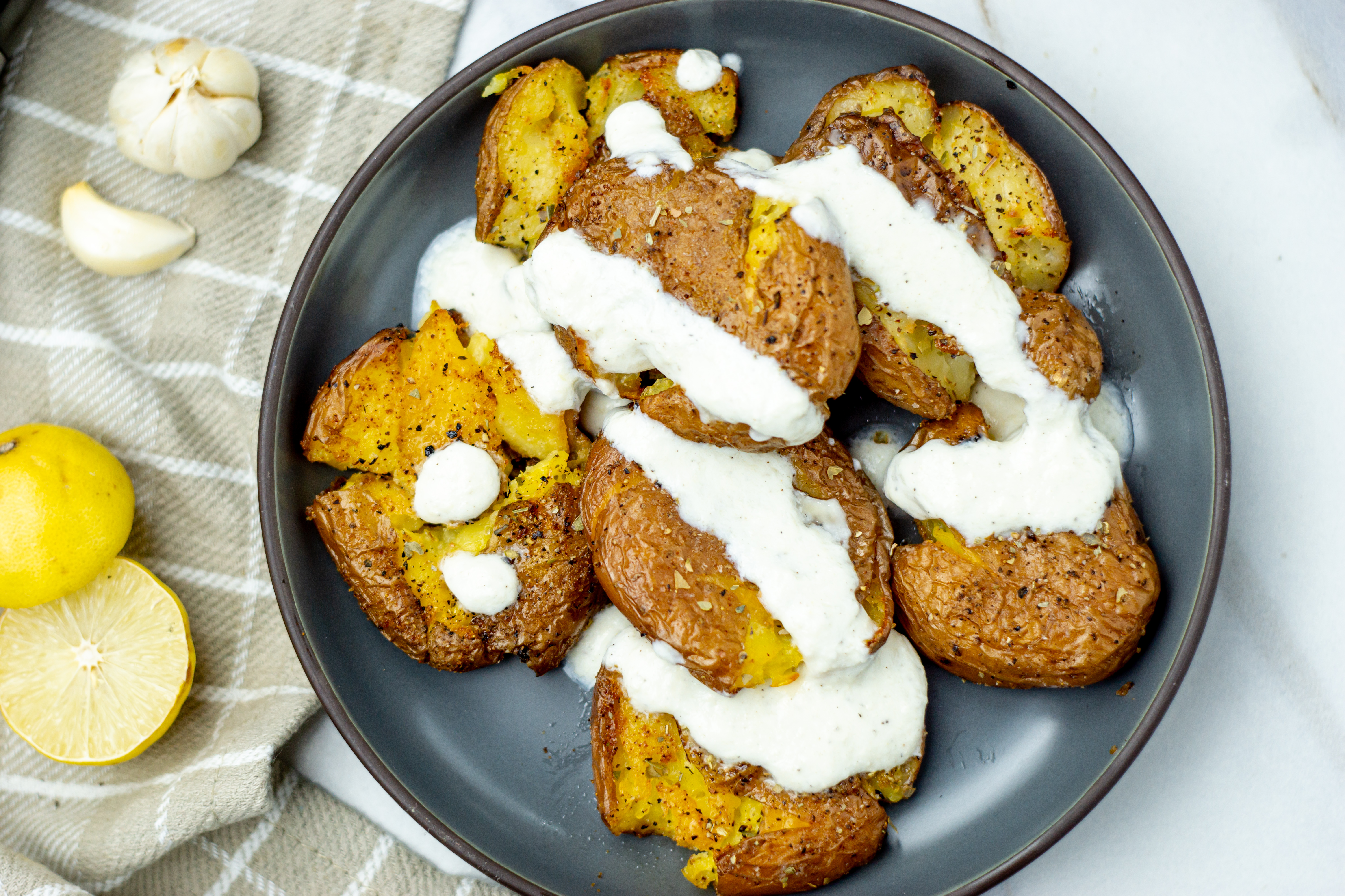 Crispy Smashed Potatoes