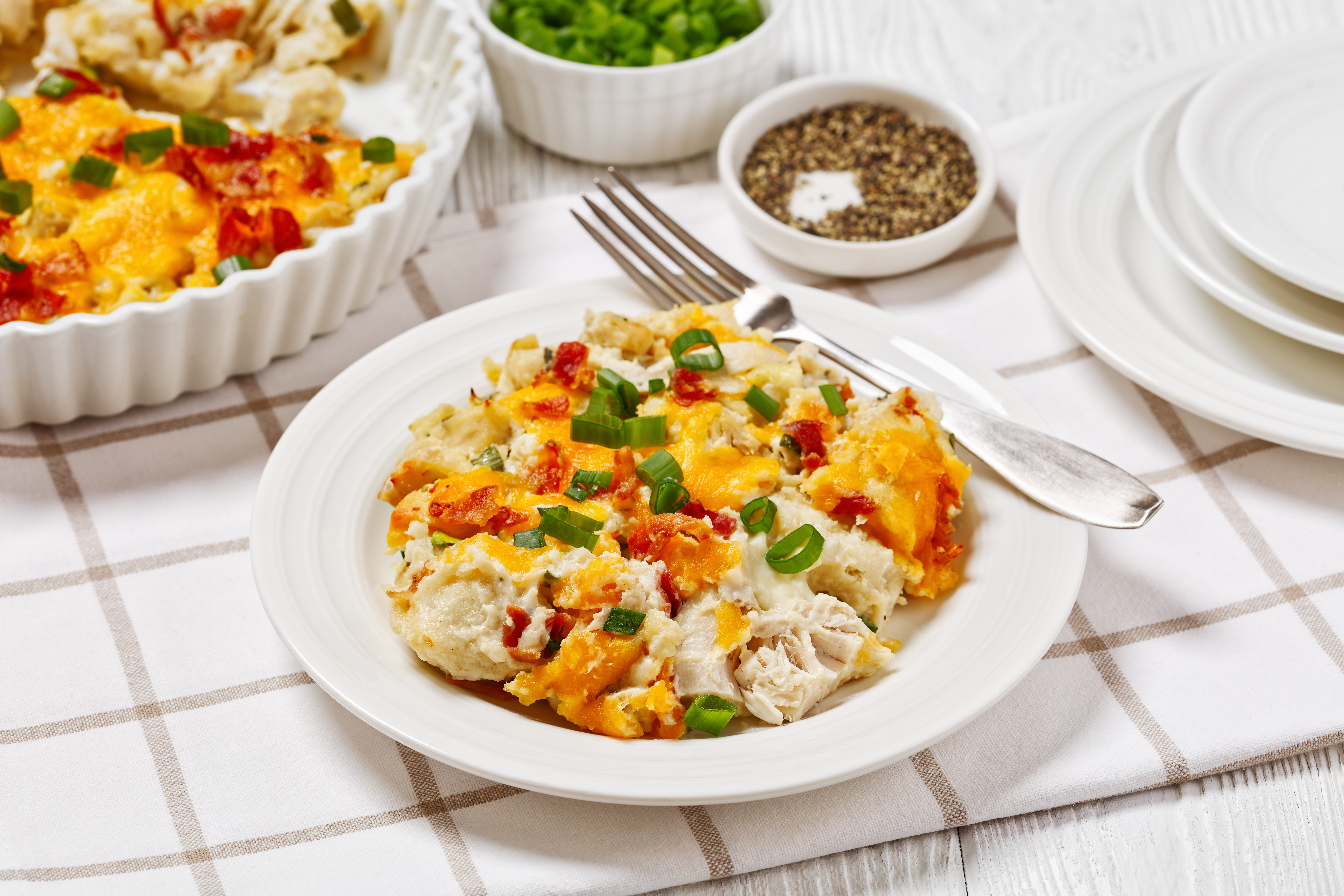 Loaded-Up Chicken Bake