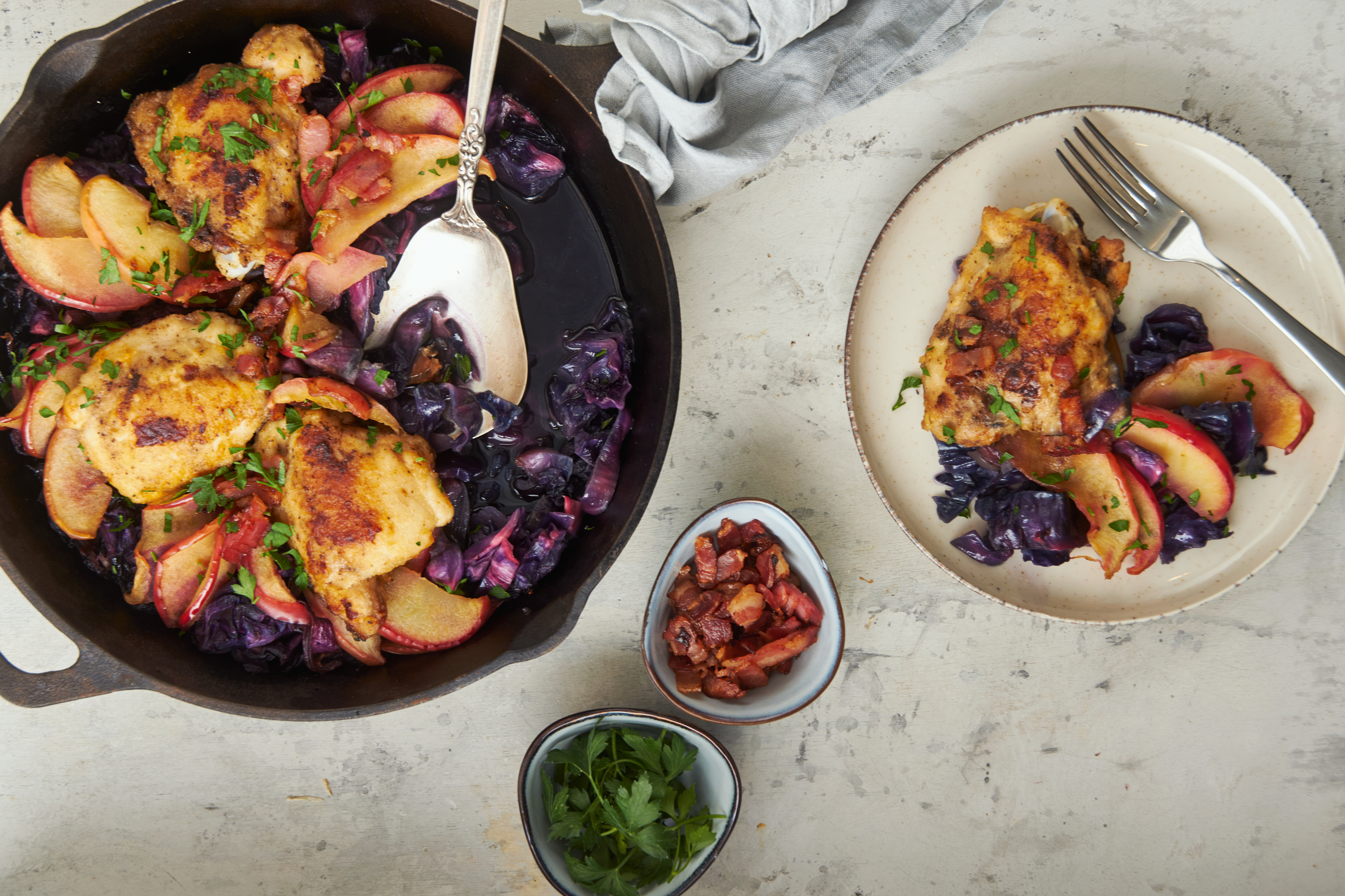 German Chicken & Cabbage