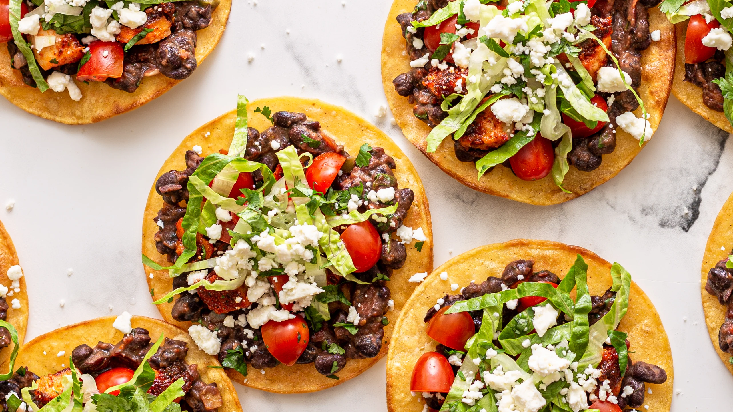 Easy Chicken Tostadas Easy Chicken Tostadas