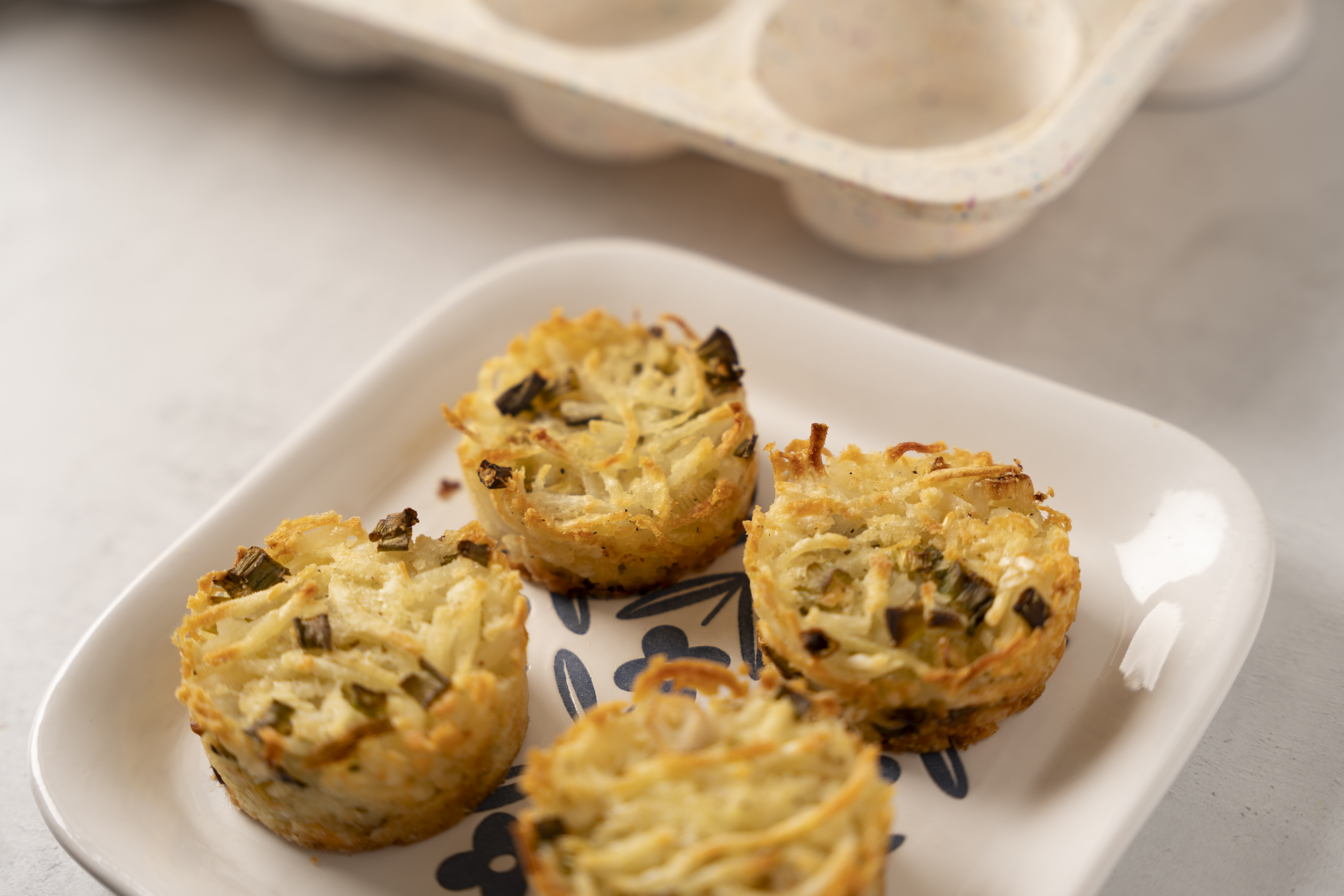 Cheesy Oven-Baked Hash Browns