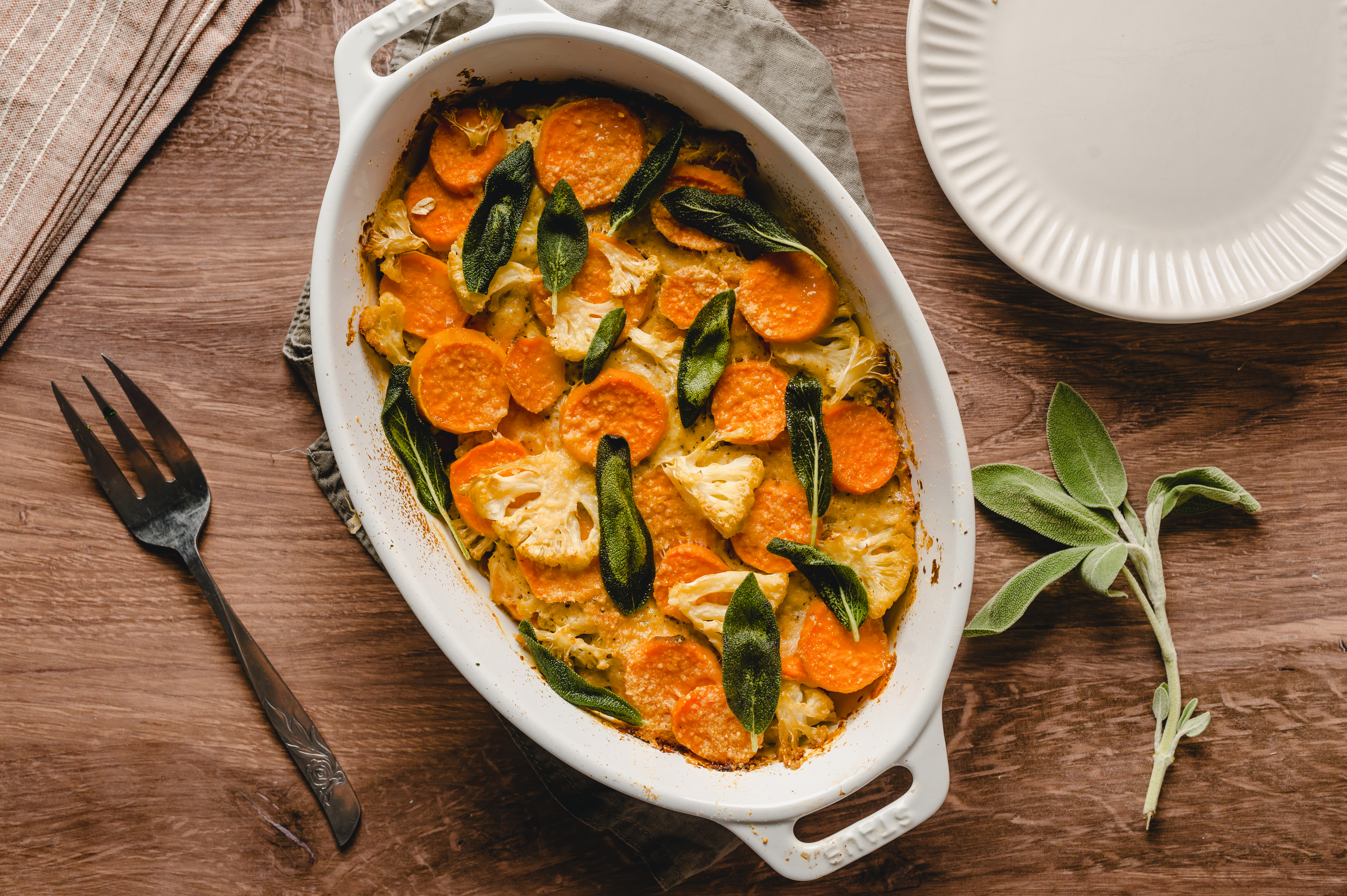 Sweet Potato Surprise Bake