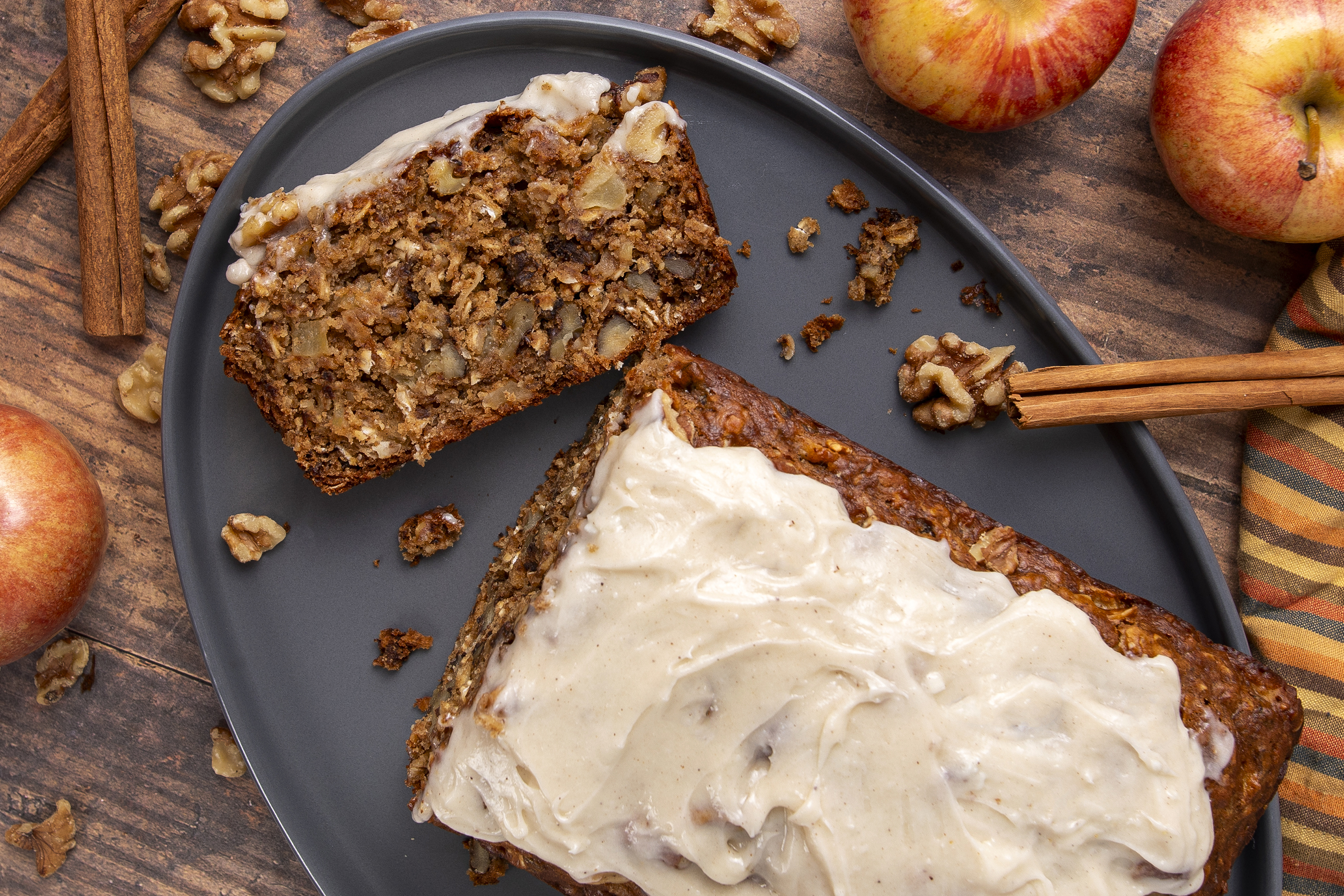 Amazing Apple Walnut Bread | Cooking Professionally