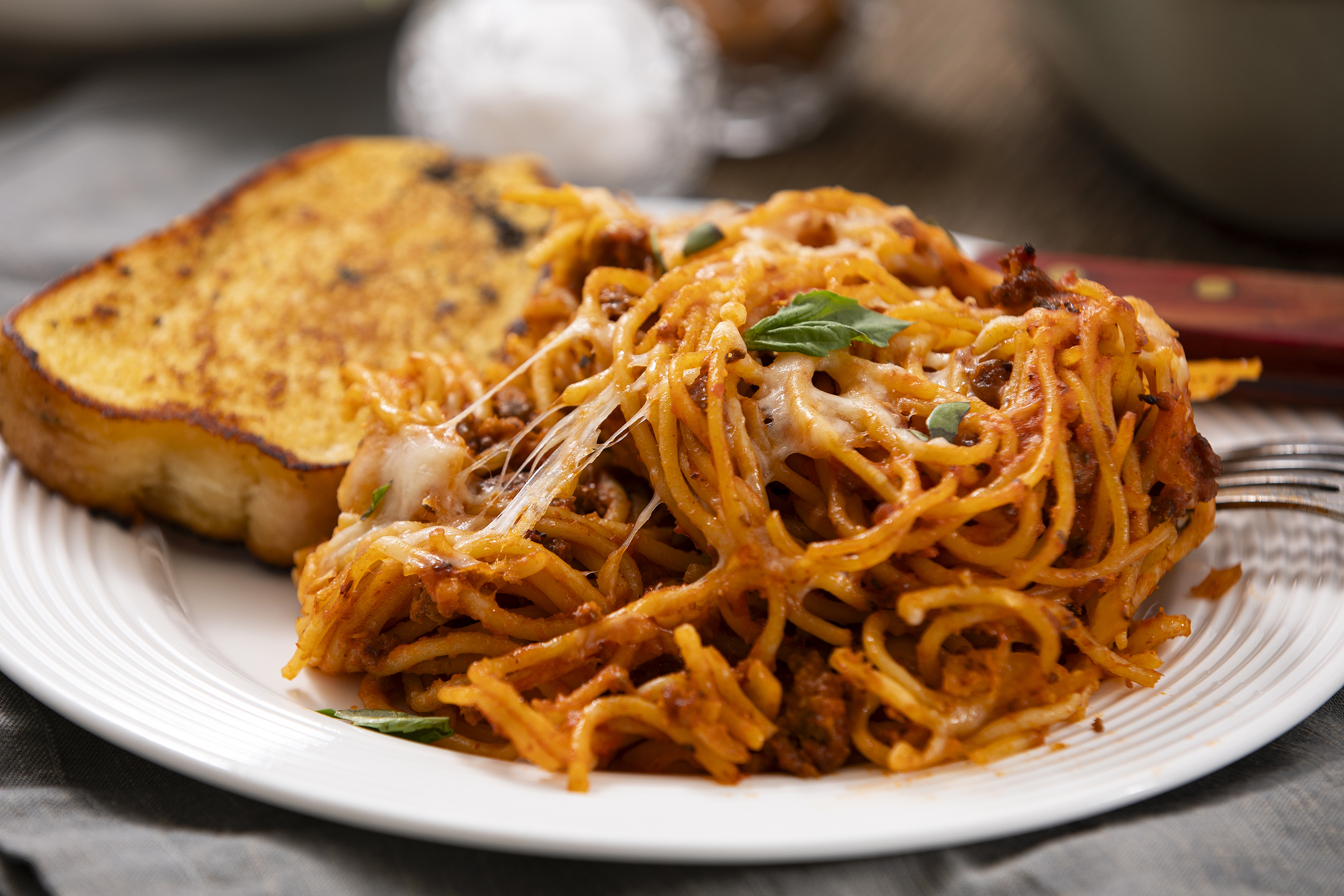 Ultimate Baked Spaghetti