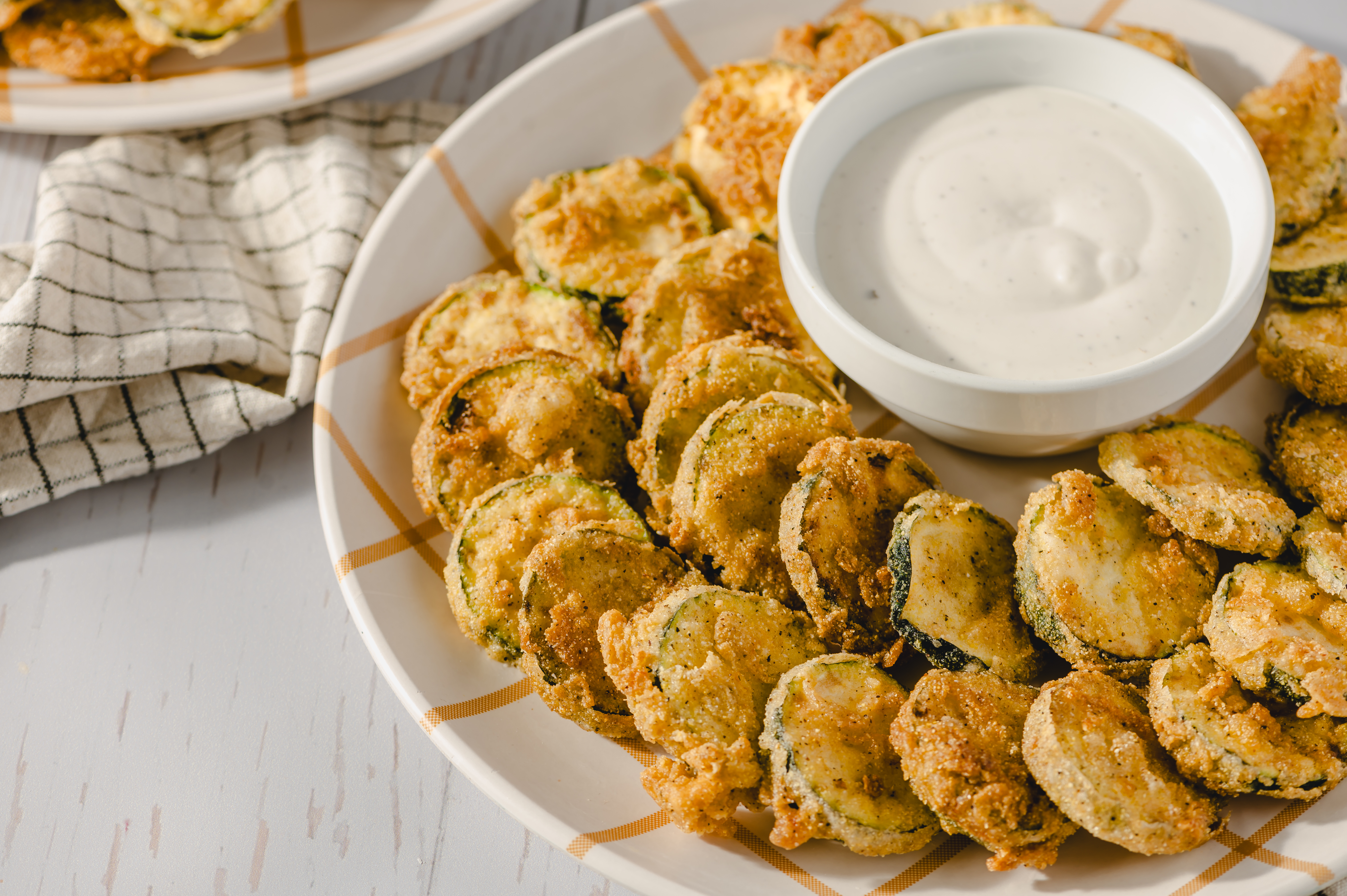 Crispy Fried Summer Squash