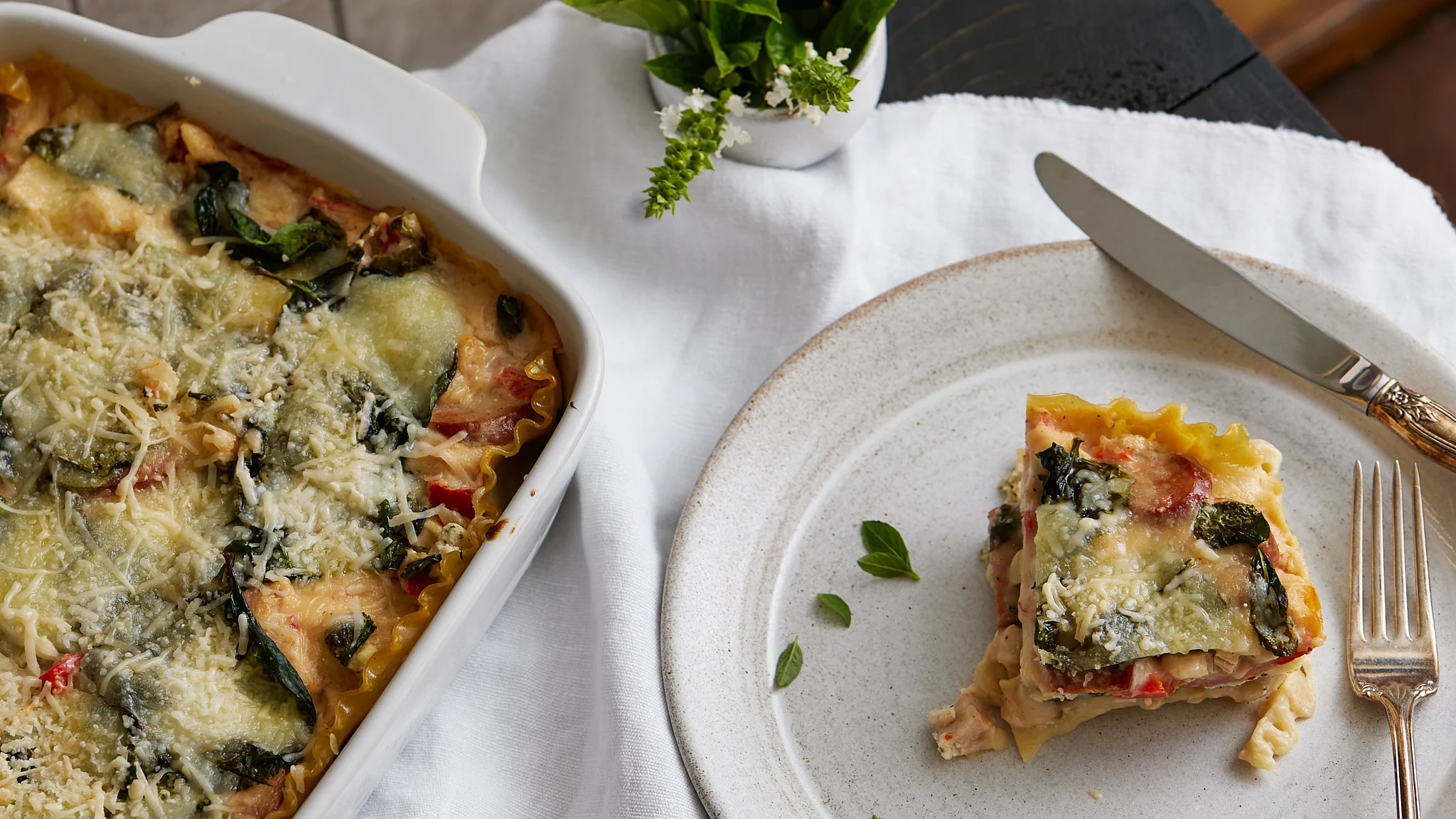 Louisiana's Finest White Lasagna