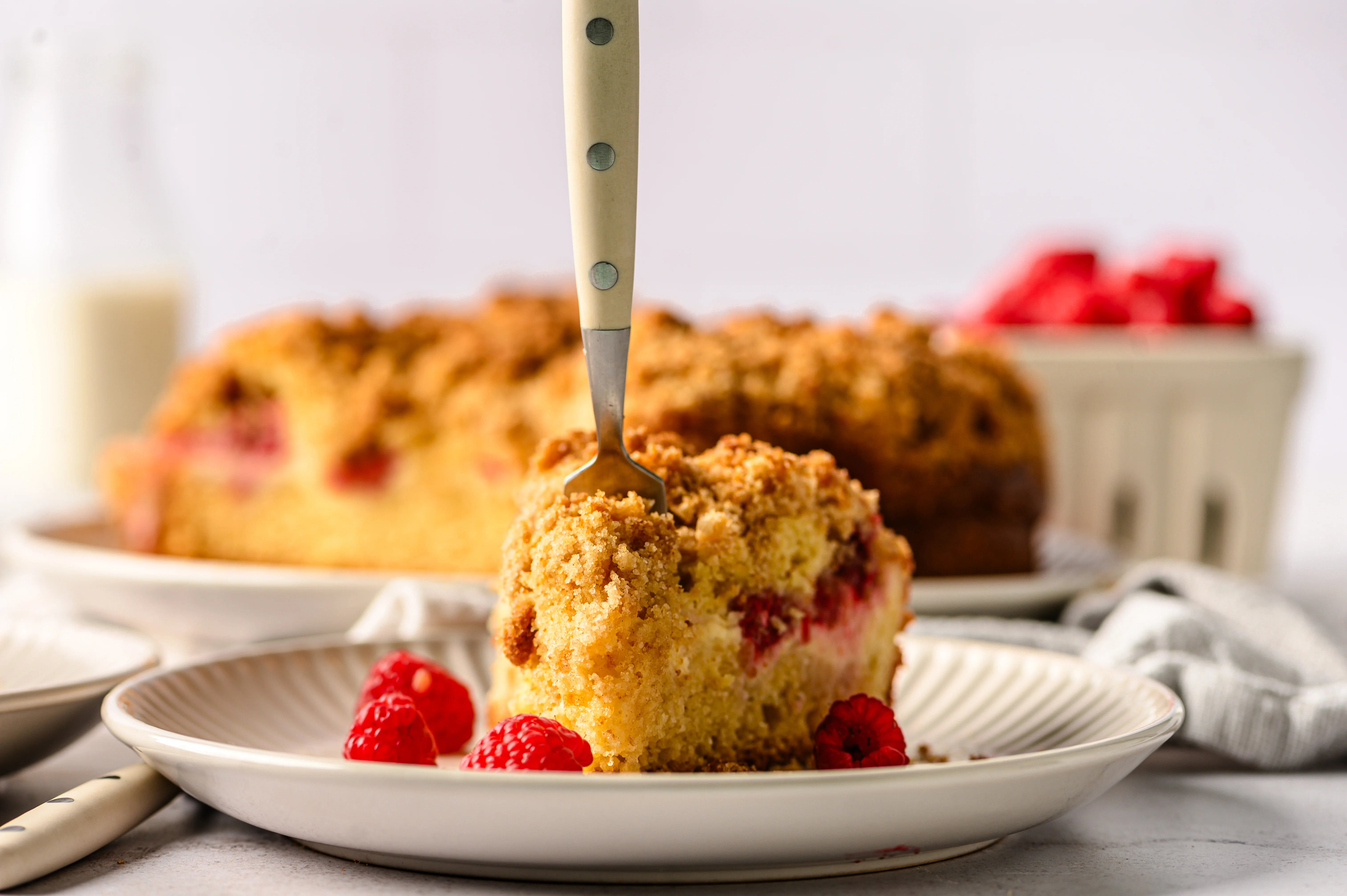 Raspberry Dream Coffee Cake