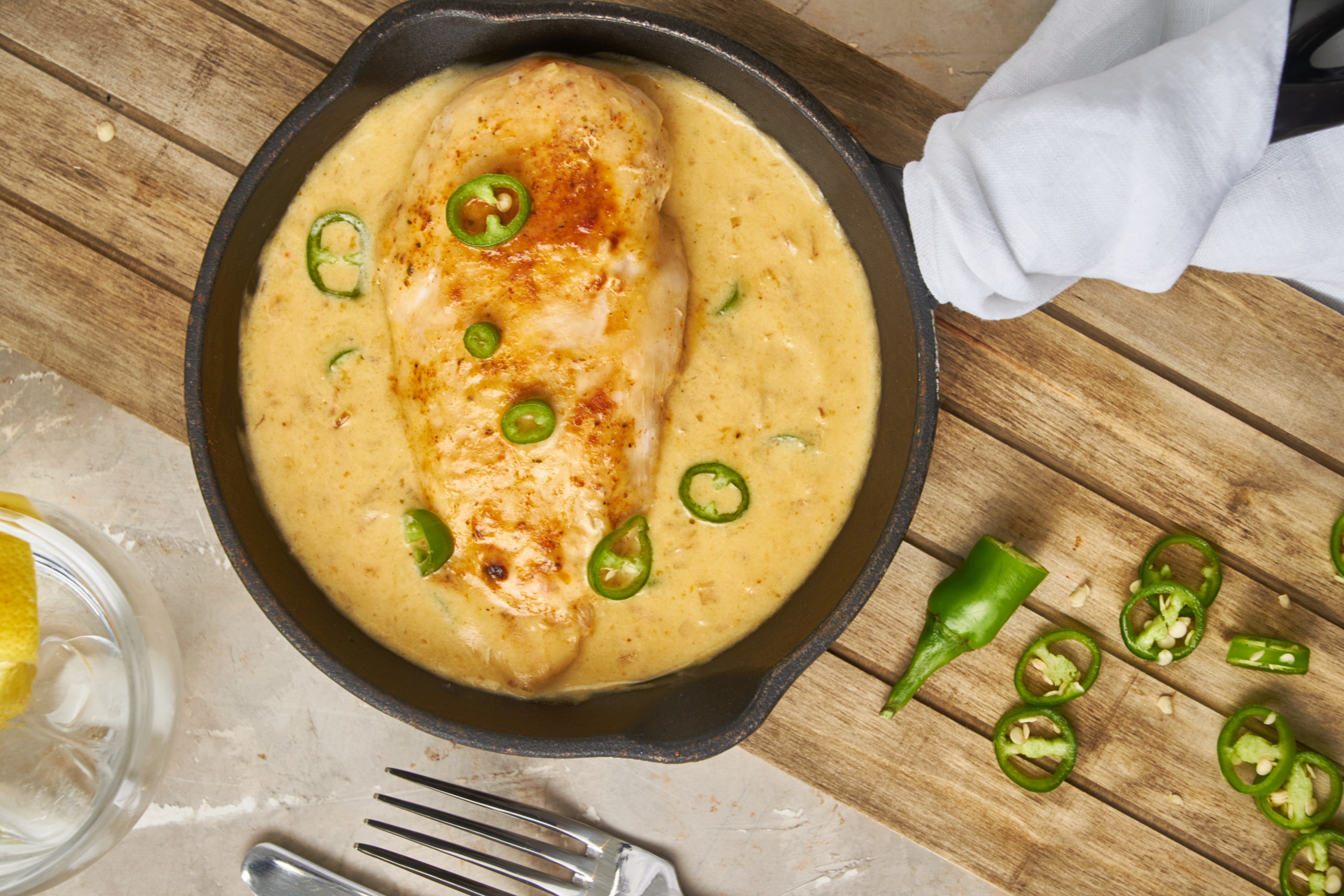 Cheesy Kickin' Chicken