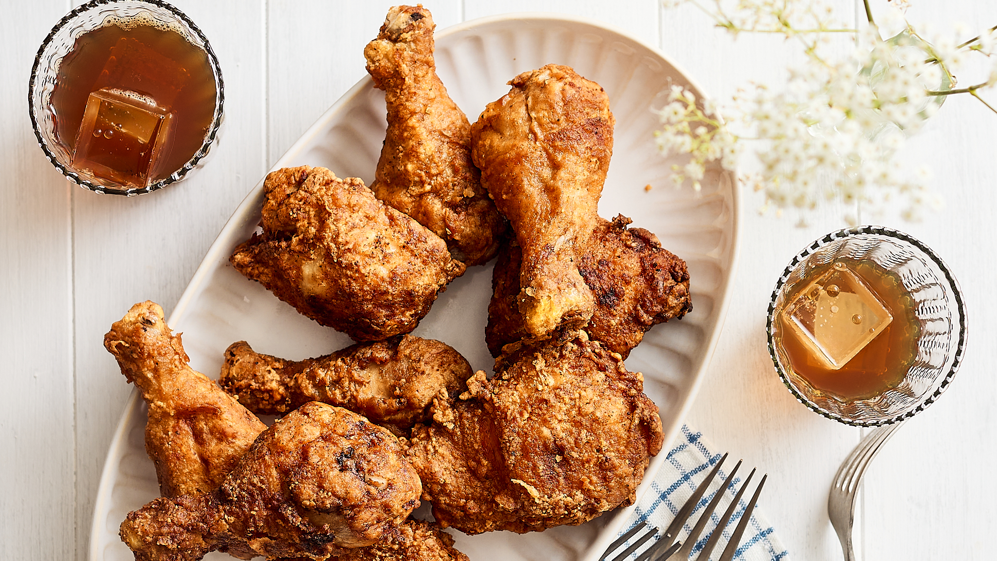 Sweet-Tea Fried Chicken