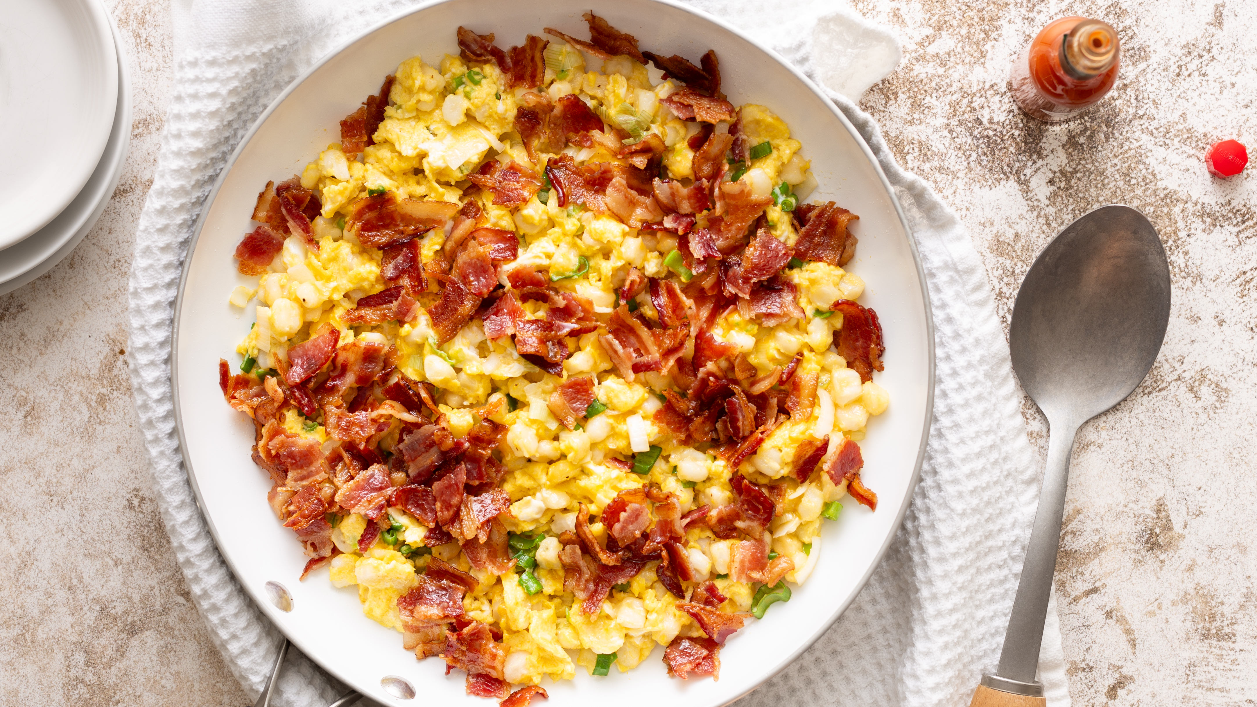 Hominy Breakfast Skillet