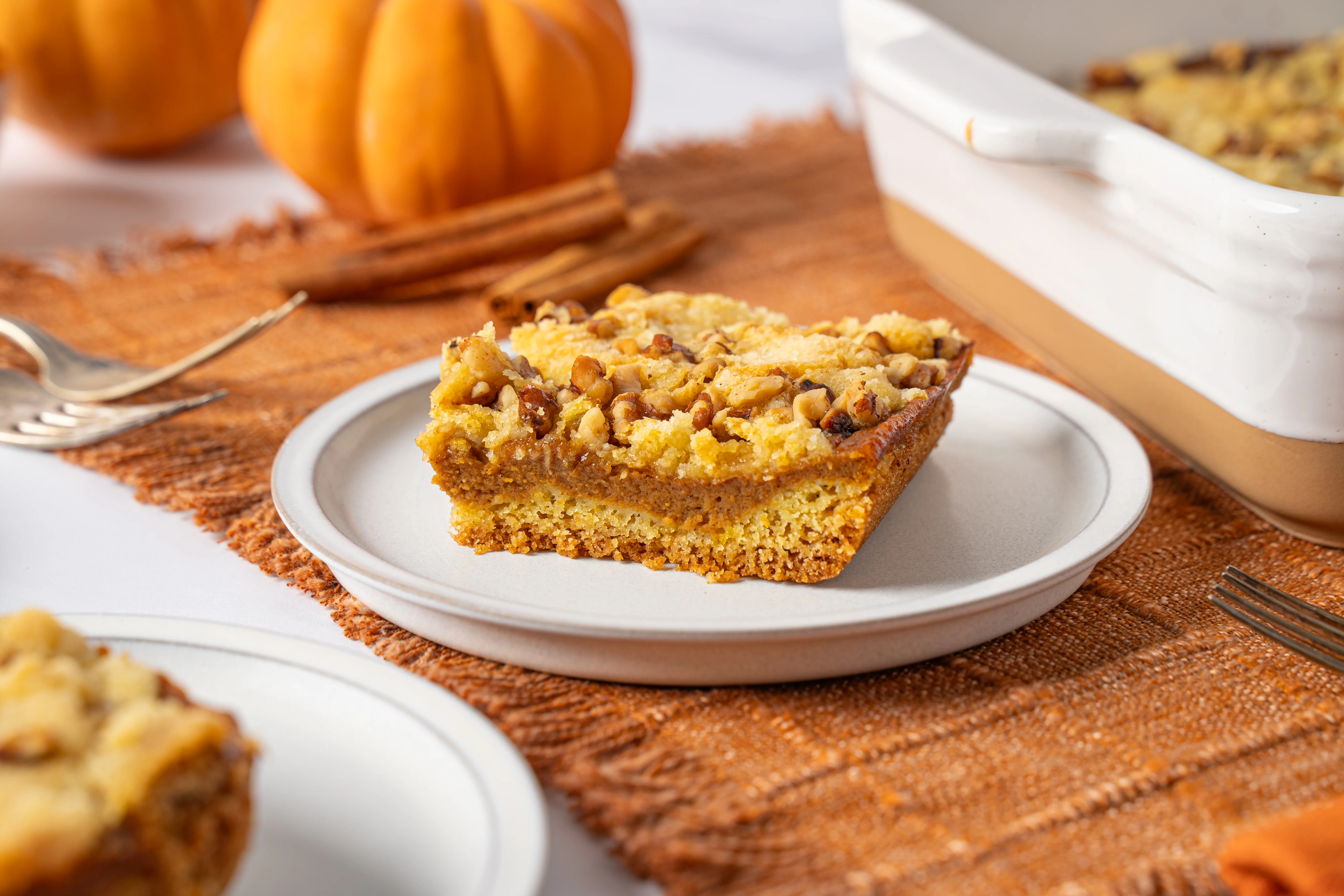 Heavenly Pumpkin Crumb Cake