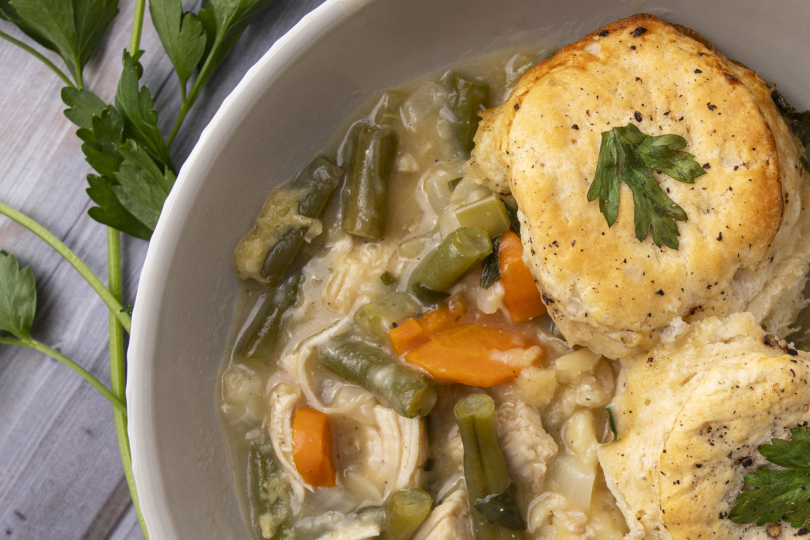 Famous Biscuit Pot Pie