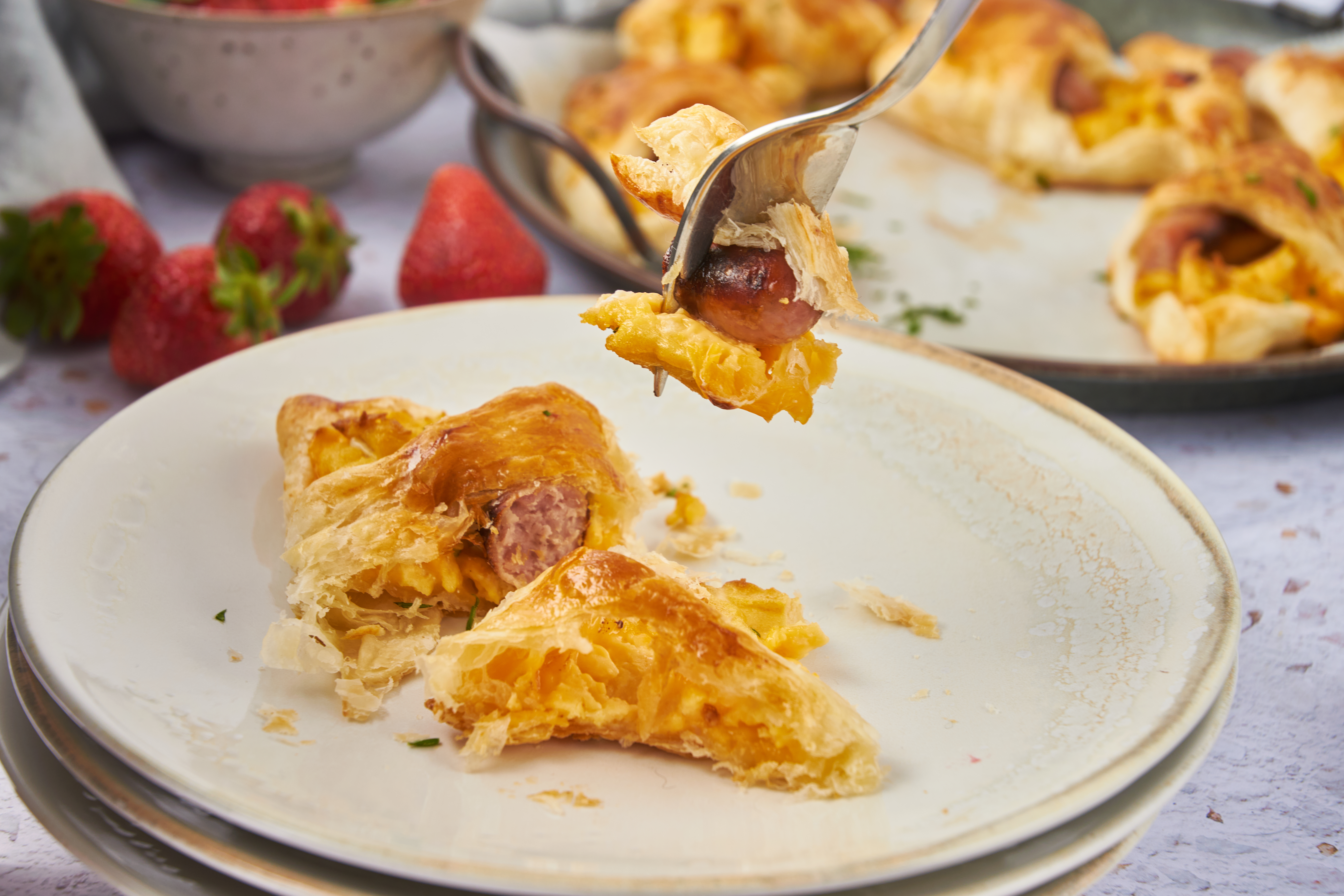 Crack-of-Dawn Crescent Wraps