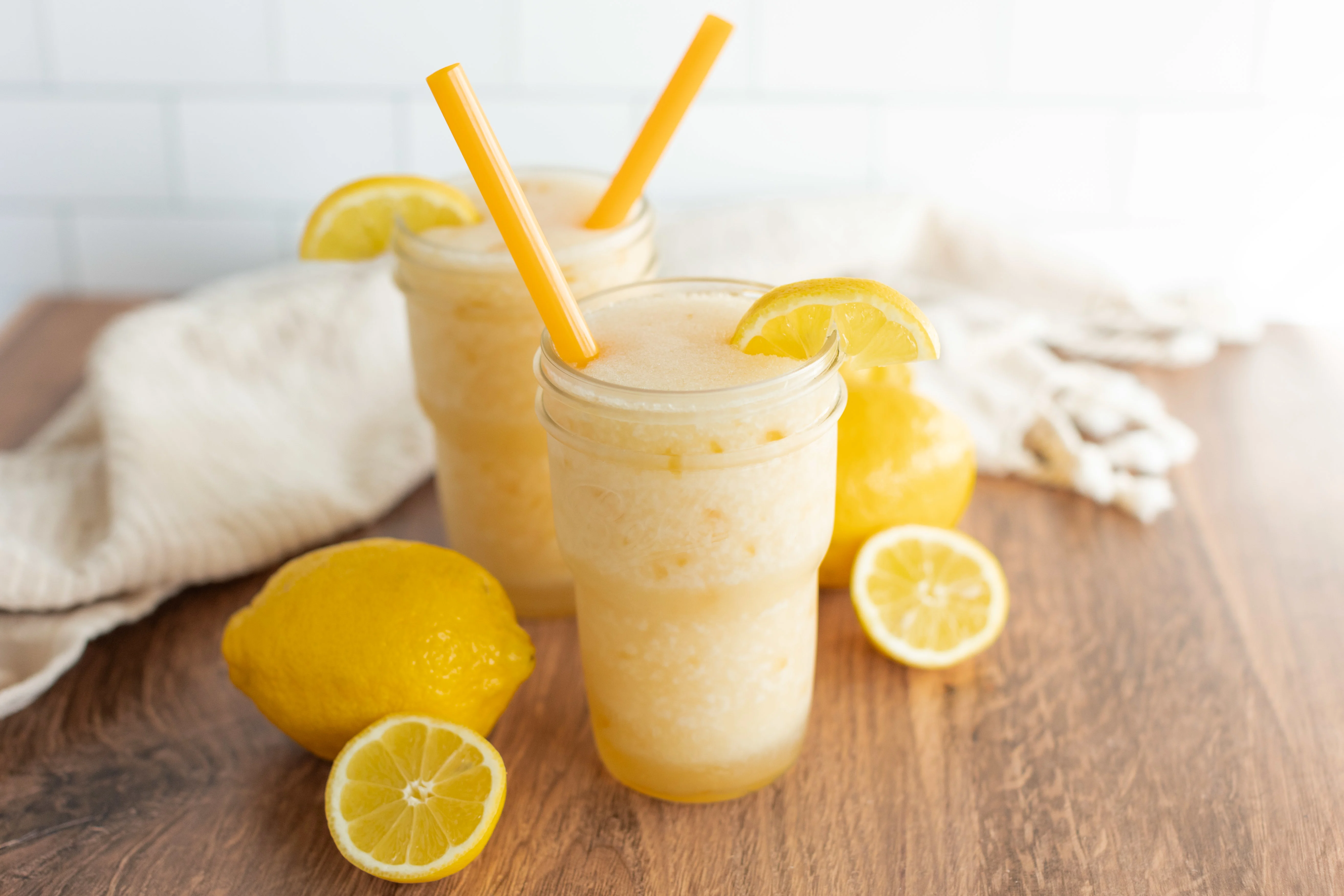 Boozy Lemonade Slushy