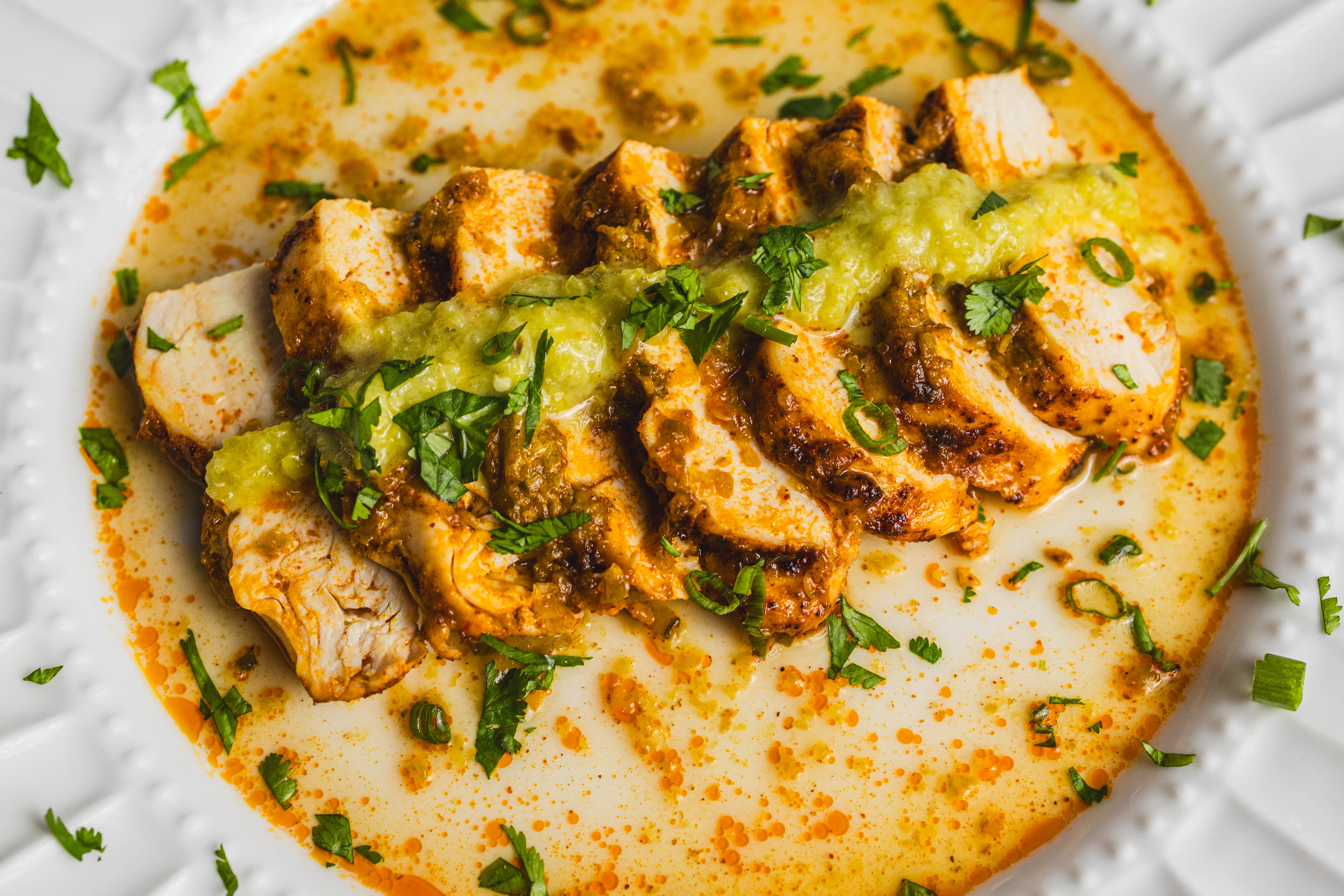 Baked Salsa Verde Chicken