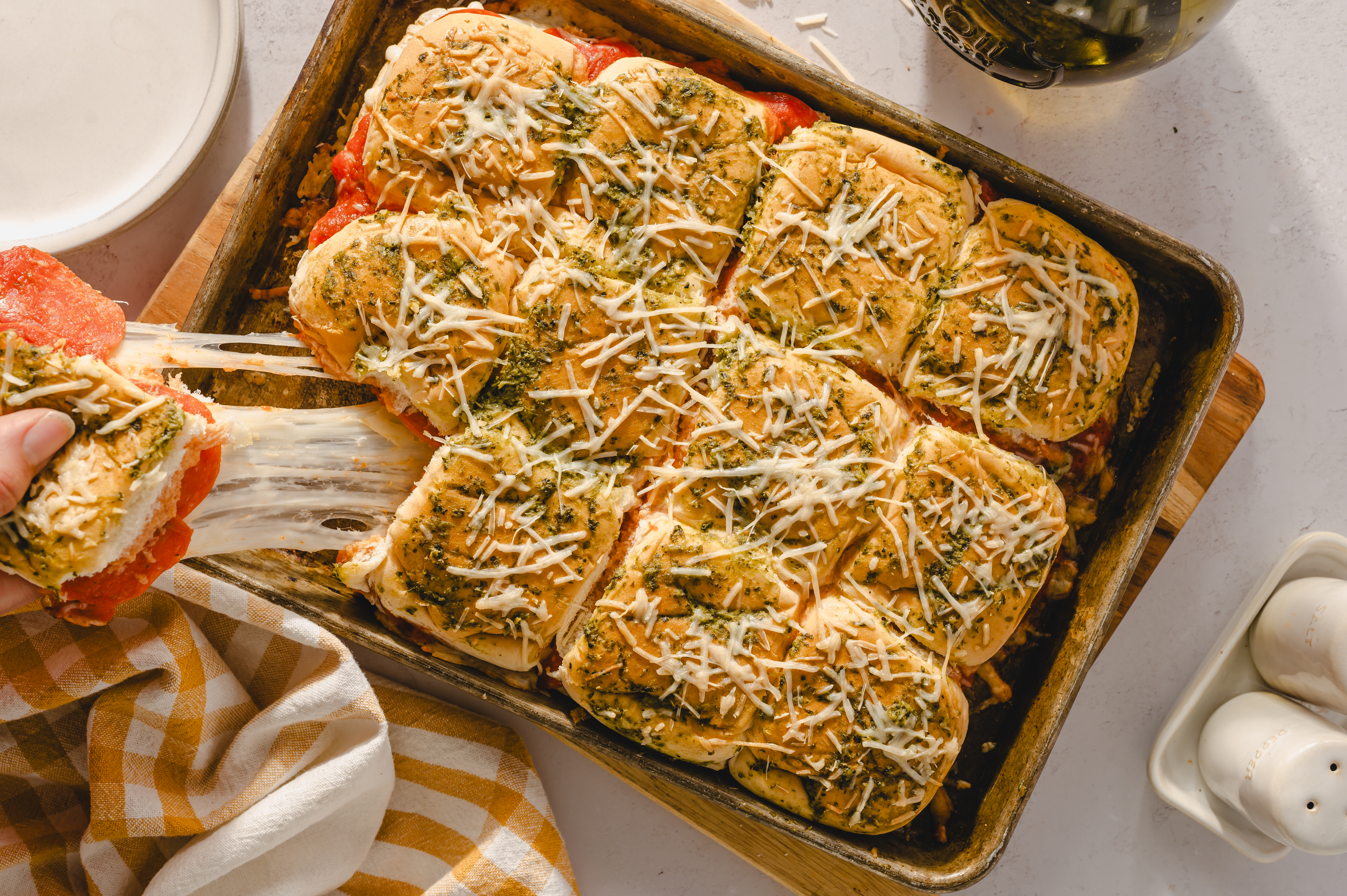 Touchdown Pizza Sliders