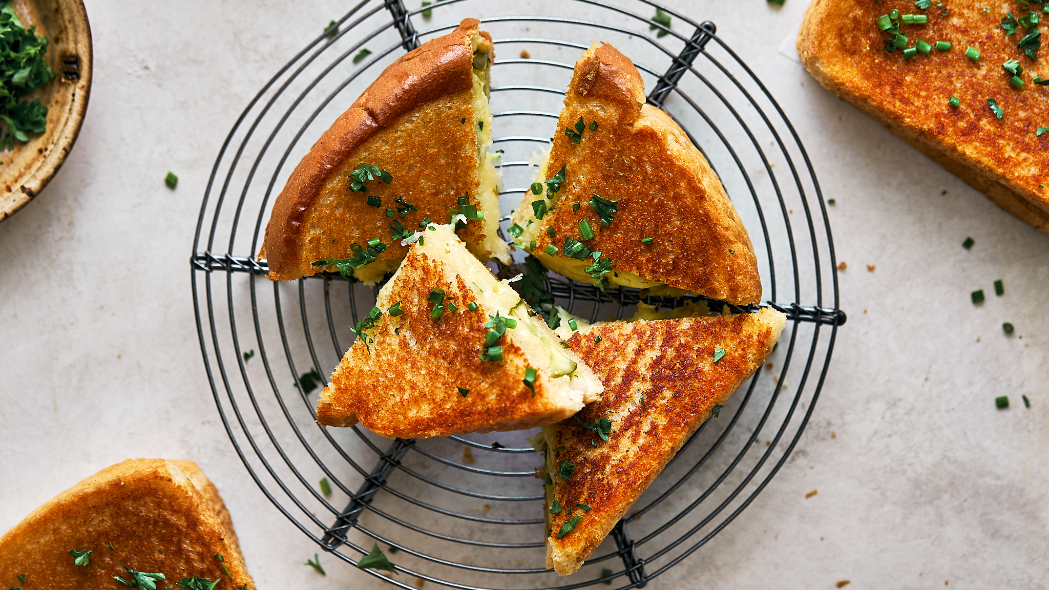 Irish Cheddar Grilled Cheese