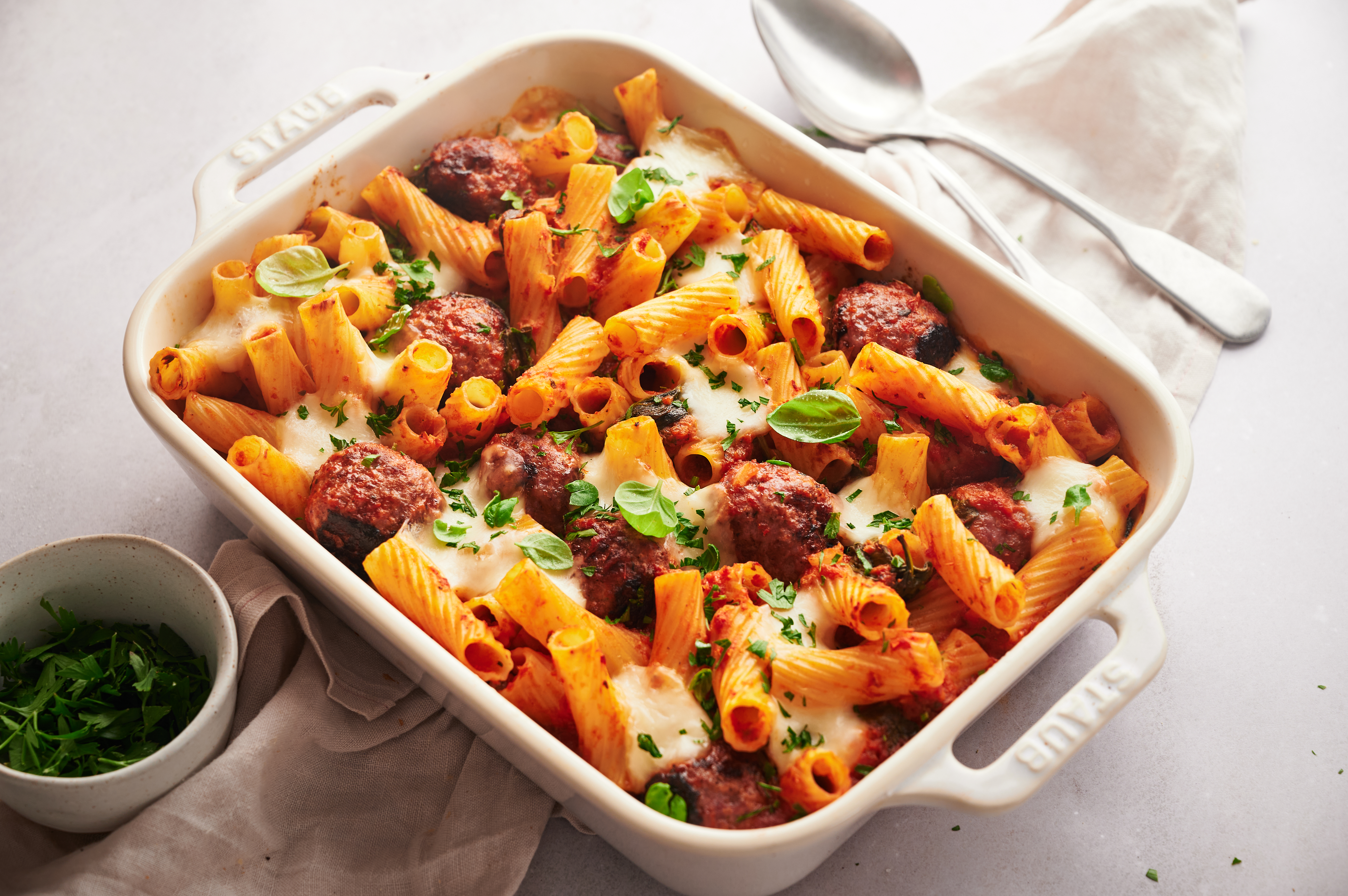 Maria's Meatball Pasta