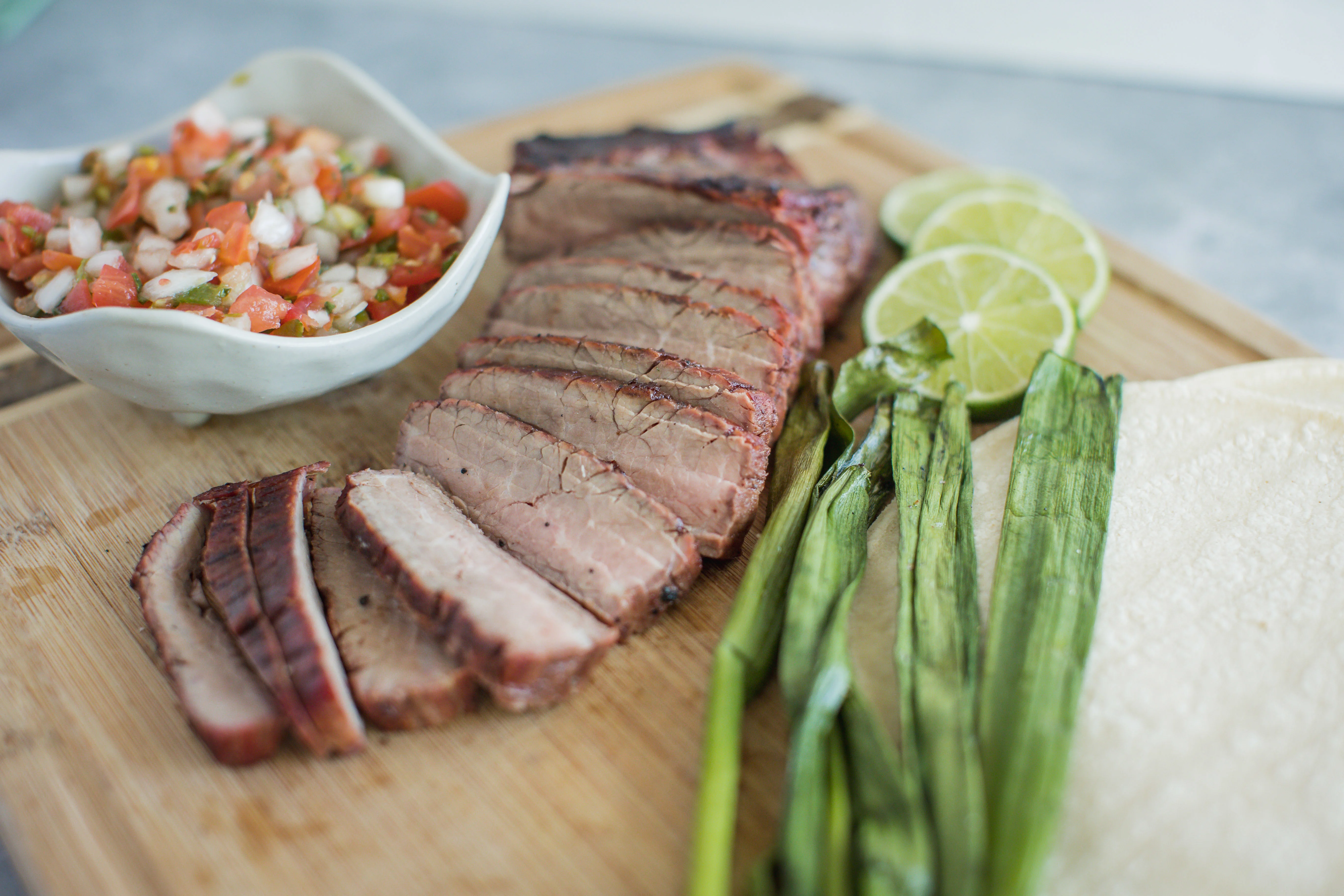 Dressed Up Skirt Steak Tacos