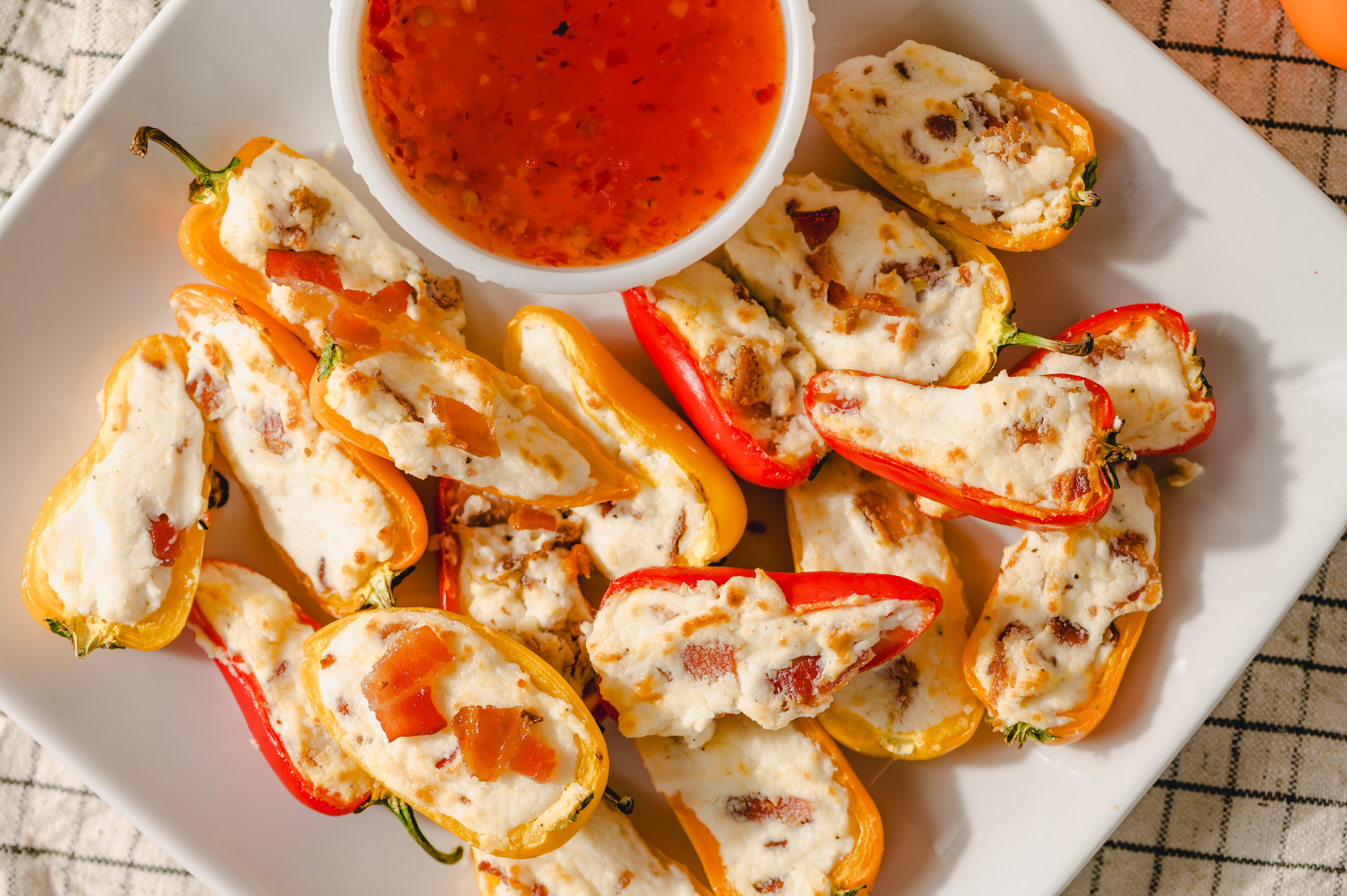Sweet & Salty Pepper Poppers