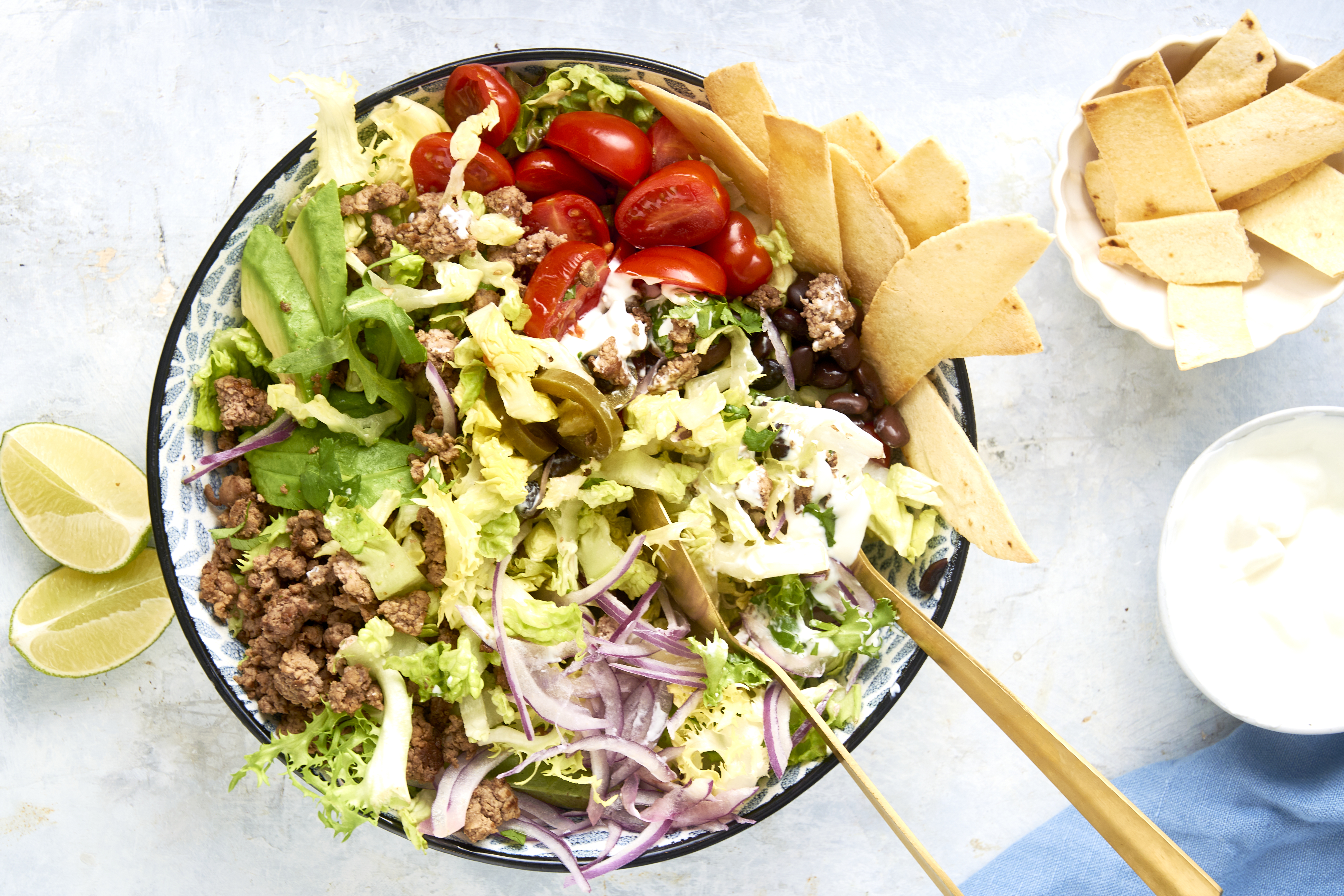 In-A-Snap Taco Salad