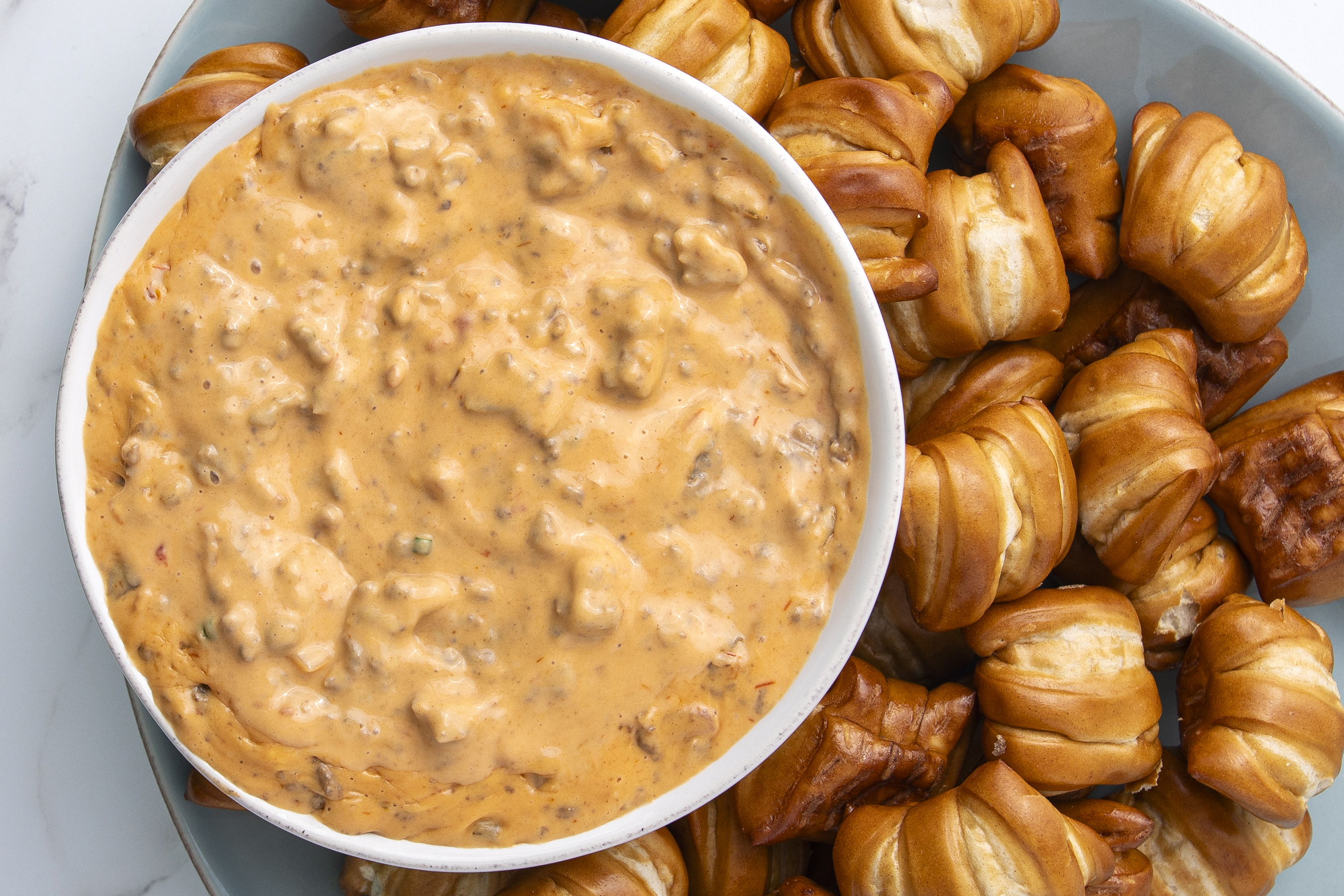 Creamy Cheeseburger Dip