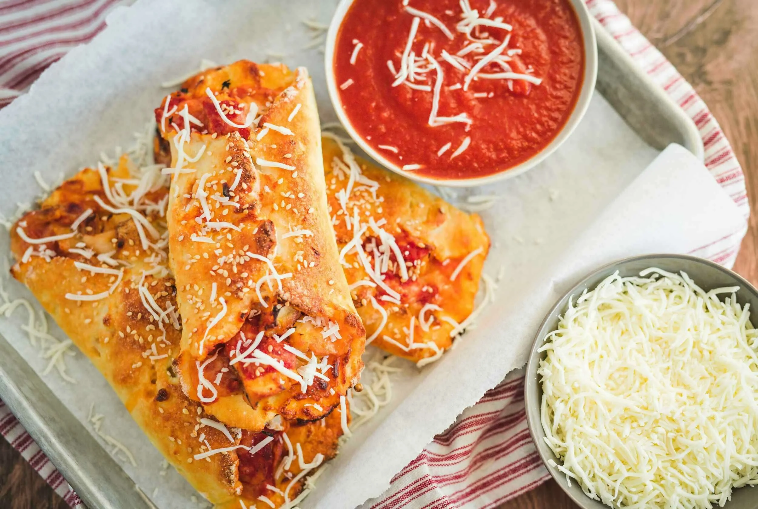 Chicken Parm Rolls