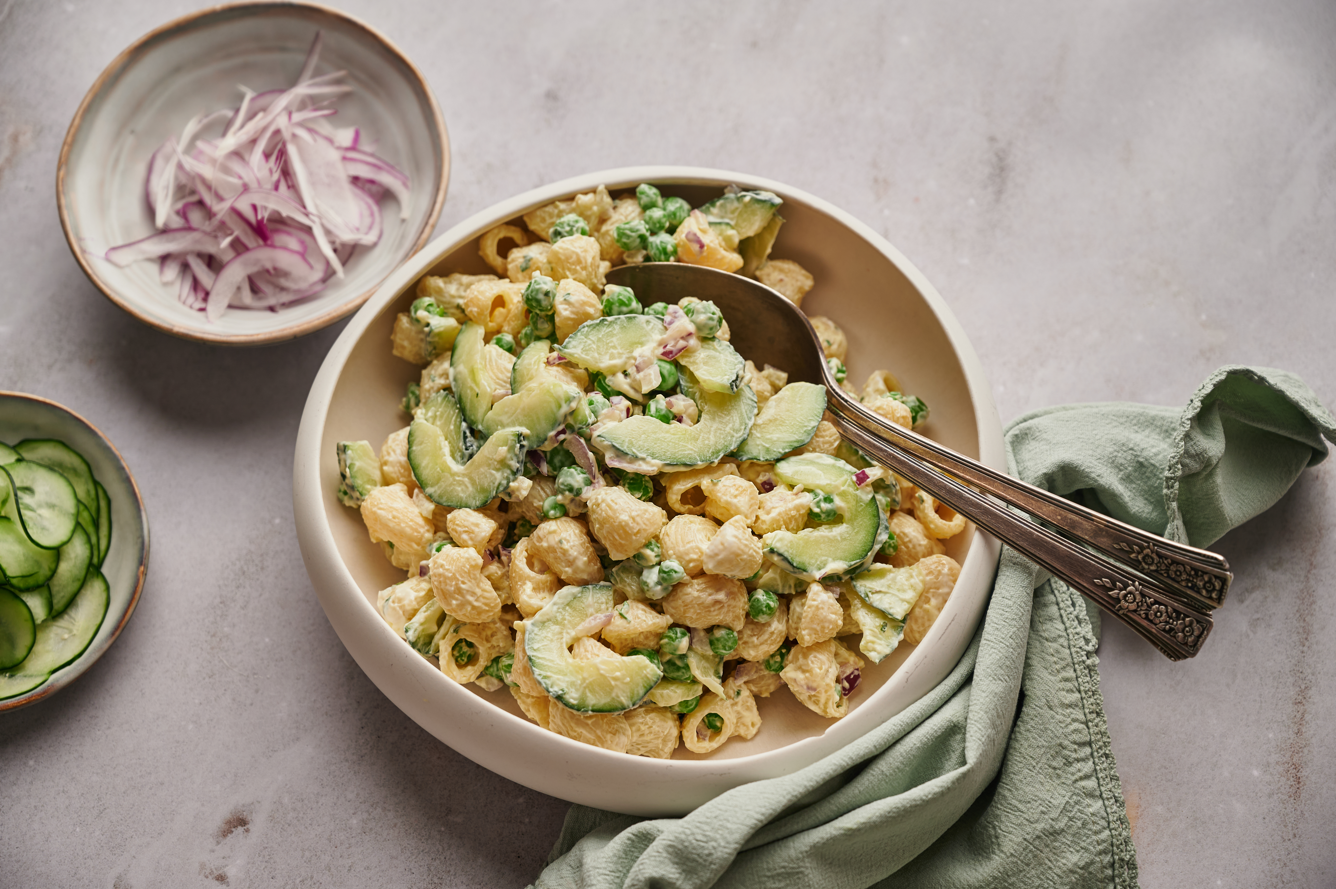 Cucumber Shell Salad